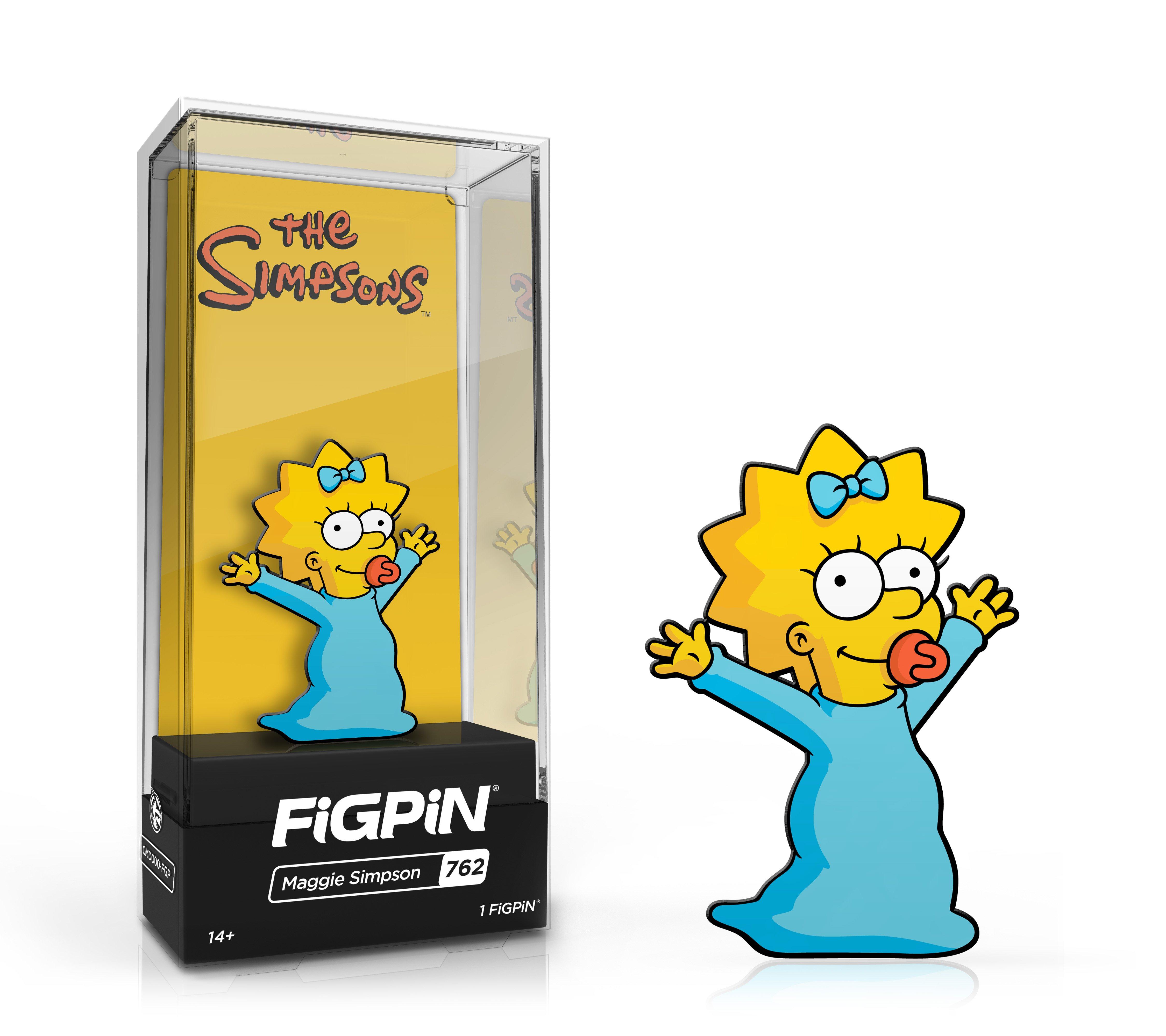 FiGPiN The Simpsons Maggie Collectible Enamel Pin | GameStop