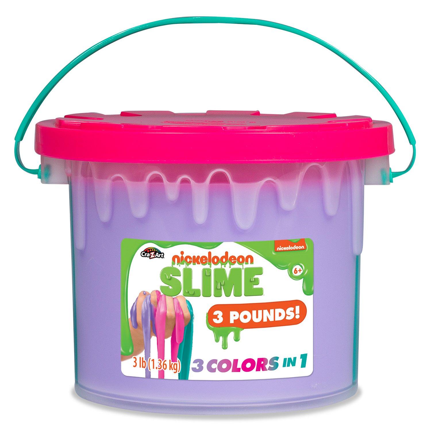 Cra-Z-Art Nickelodeon Slime Tri Color Bucket 3-lb