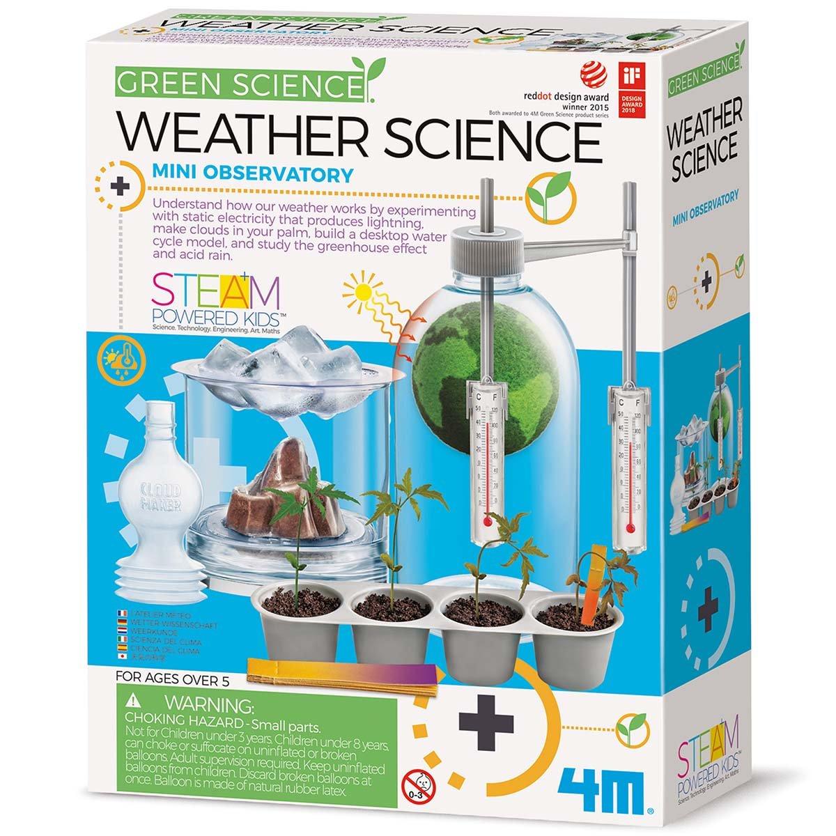 Toysmith 4M Green Science Weather Science Mini Observatory Kit