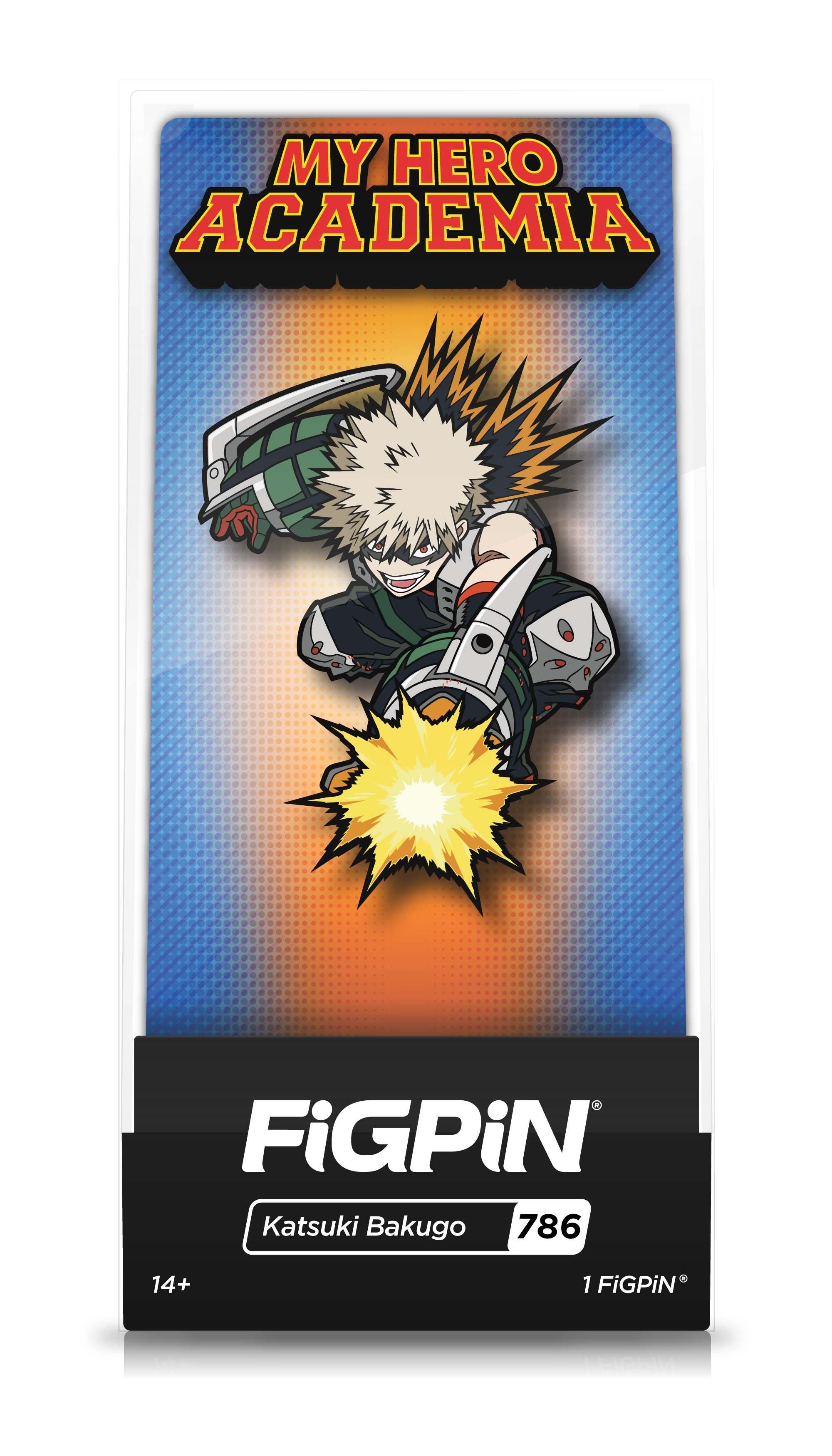 Figpin My Hero Academia Katsuki Bakugo Glitter Collectible Enamel Pin