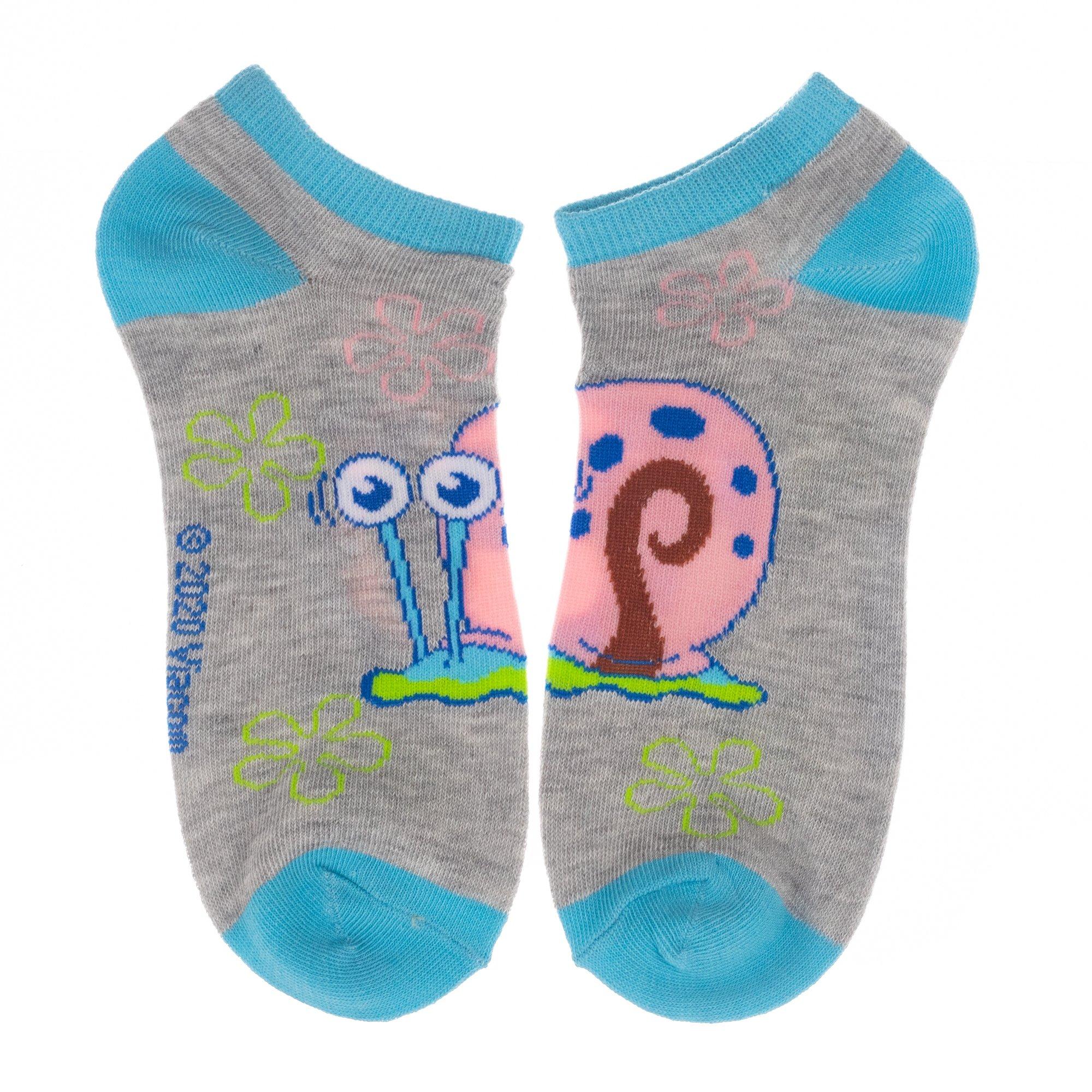 Spongebob Squarepants Ankle Socks 5 Pack