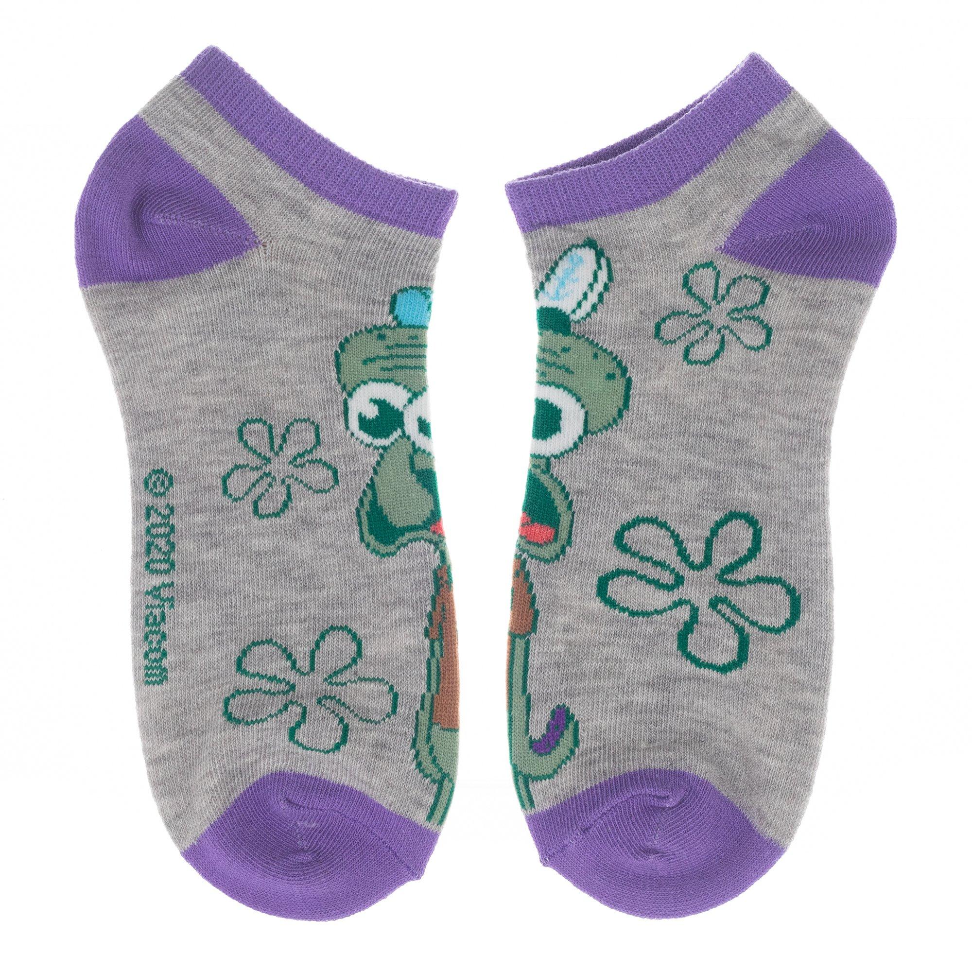 Spongebob Squarepants Ankle Socks 5 Pack