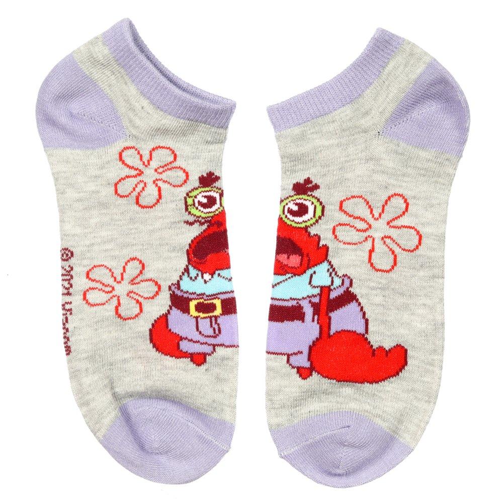 Spongebob Squarepants Ankle Socks 5 Pack