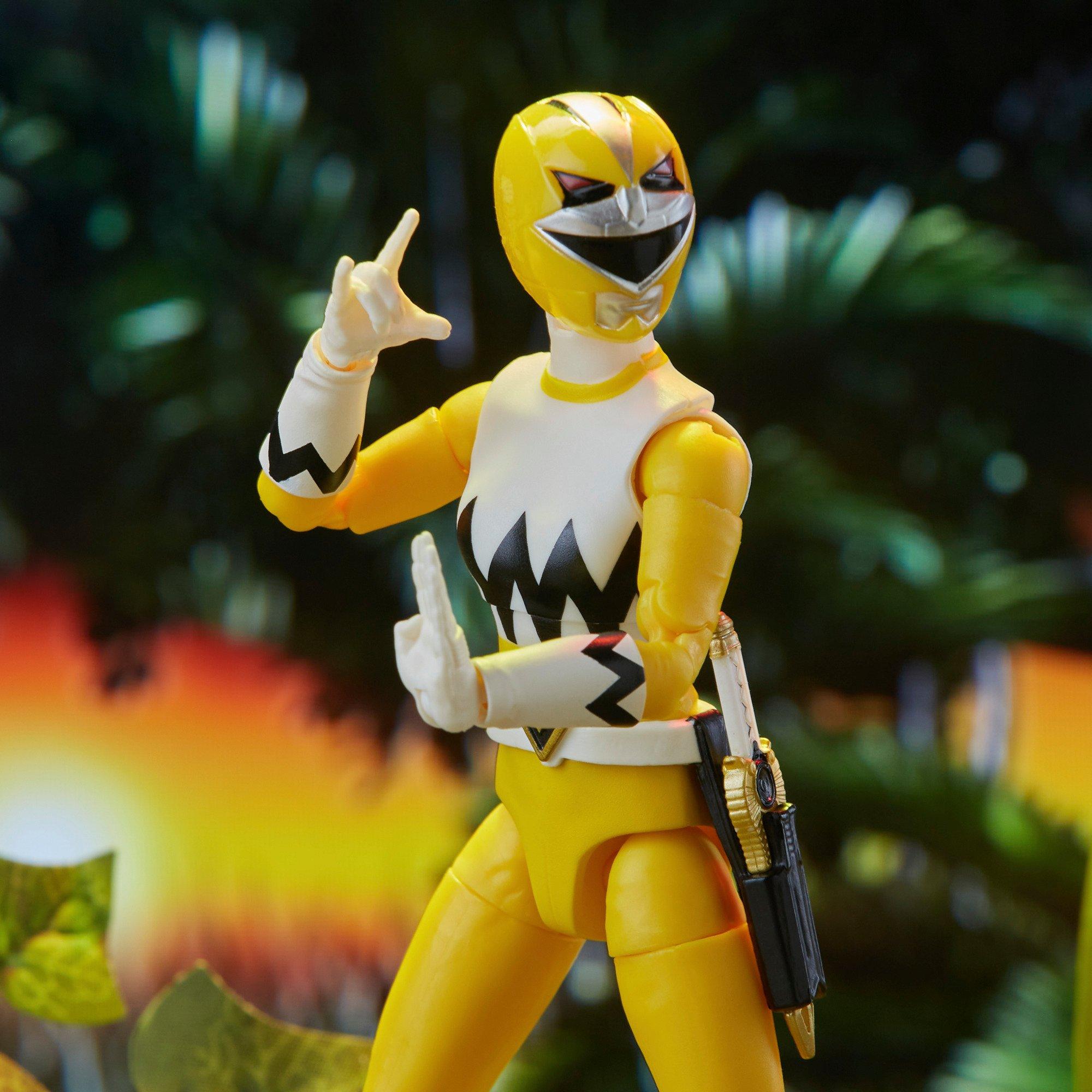 Hasbro Power Rangers Lightning Collection Lost Galaxy Yellow Ranger 6 ...