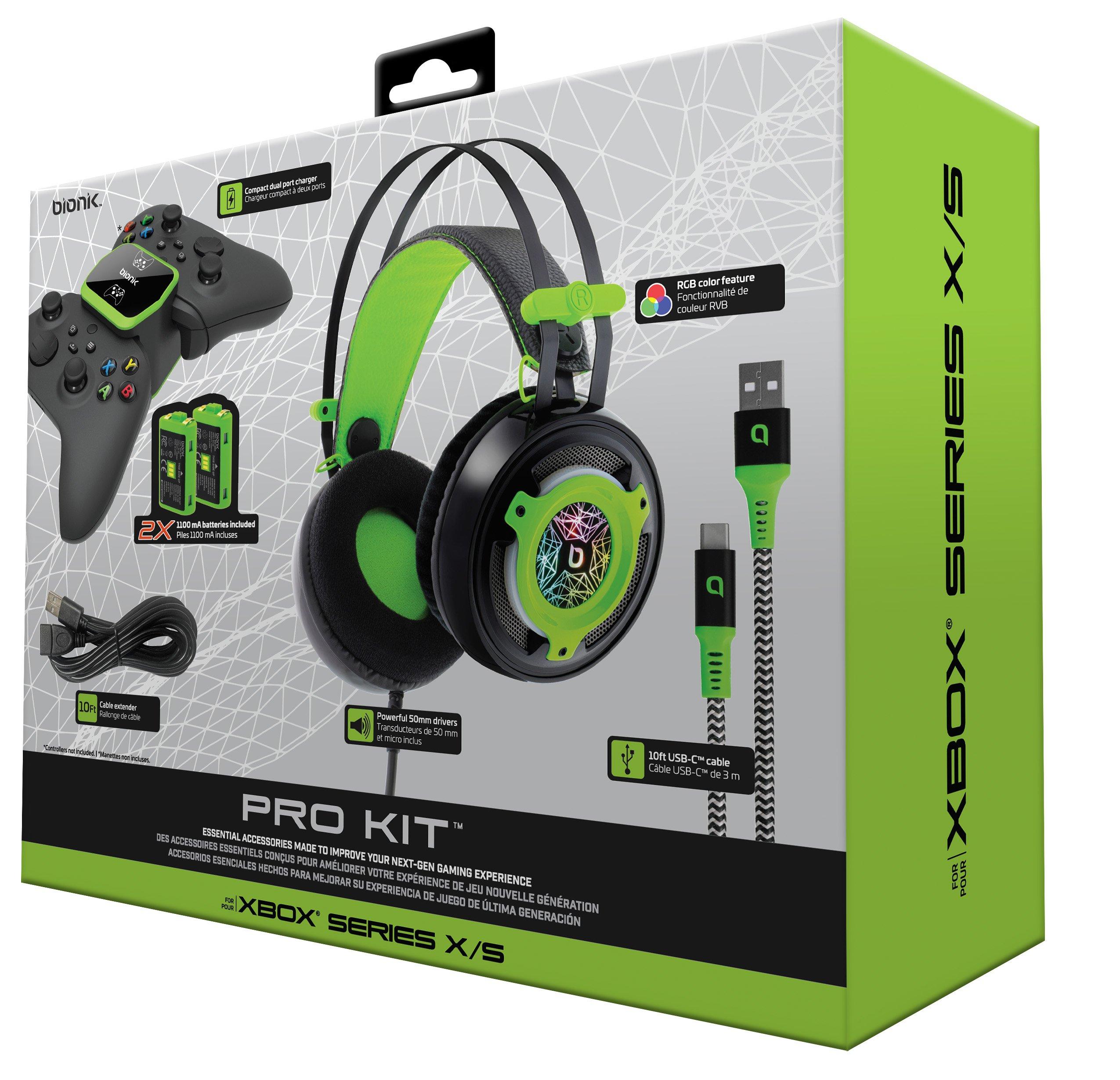 Bionik Gaming Accessories Pro Kit For Xbox Series X S