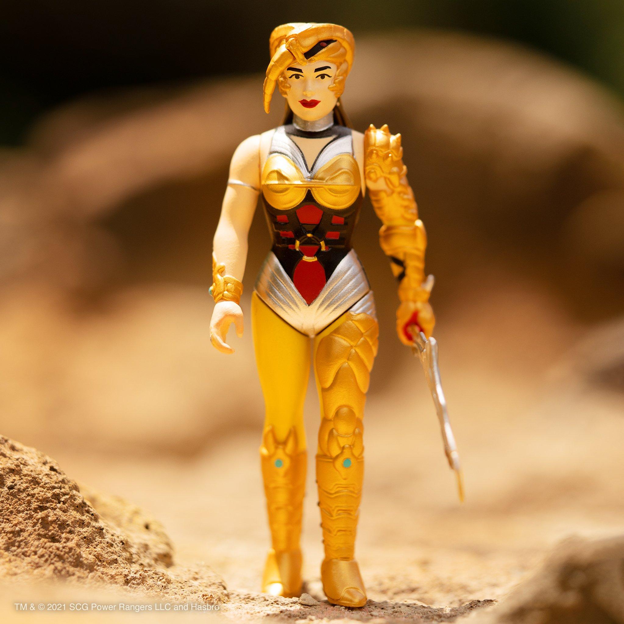 Super7 ReAction Mighty Morphin Power Rangers Scorpina 3.75-in Action Figure
