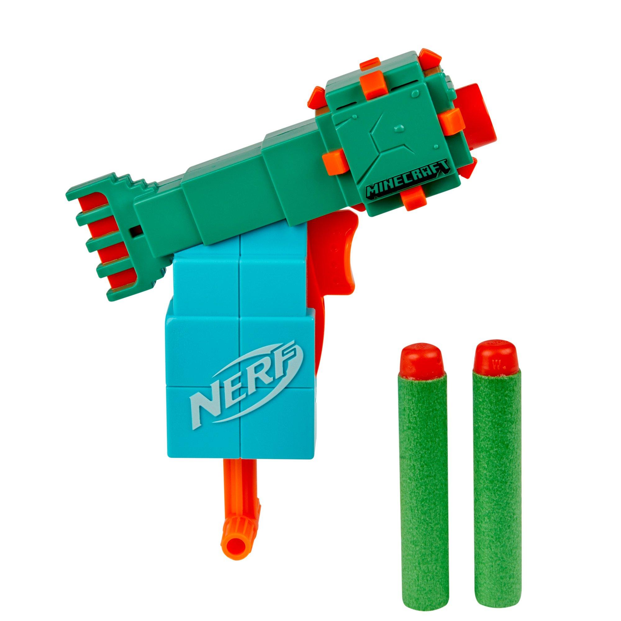 NERF Microshots Minecraft Guardian Blaster