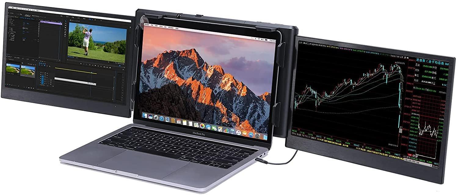 NHT P2 PRO 13.3-in Full HD Dual Monitor Laptop Attachment