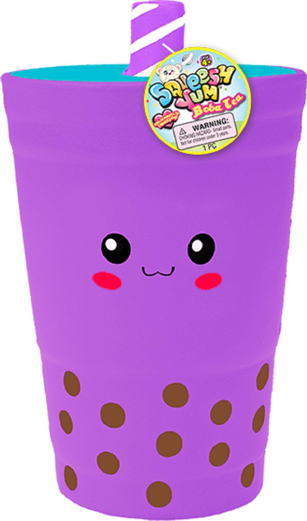 Ja-Ru Squeesh Yum Boba Tea Fidget Toy (Assorted Colors)