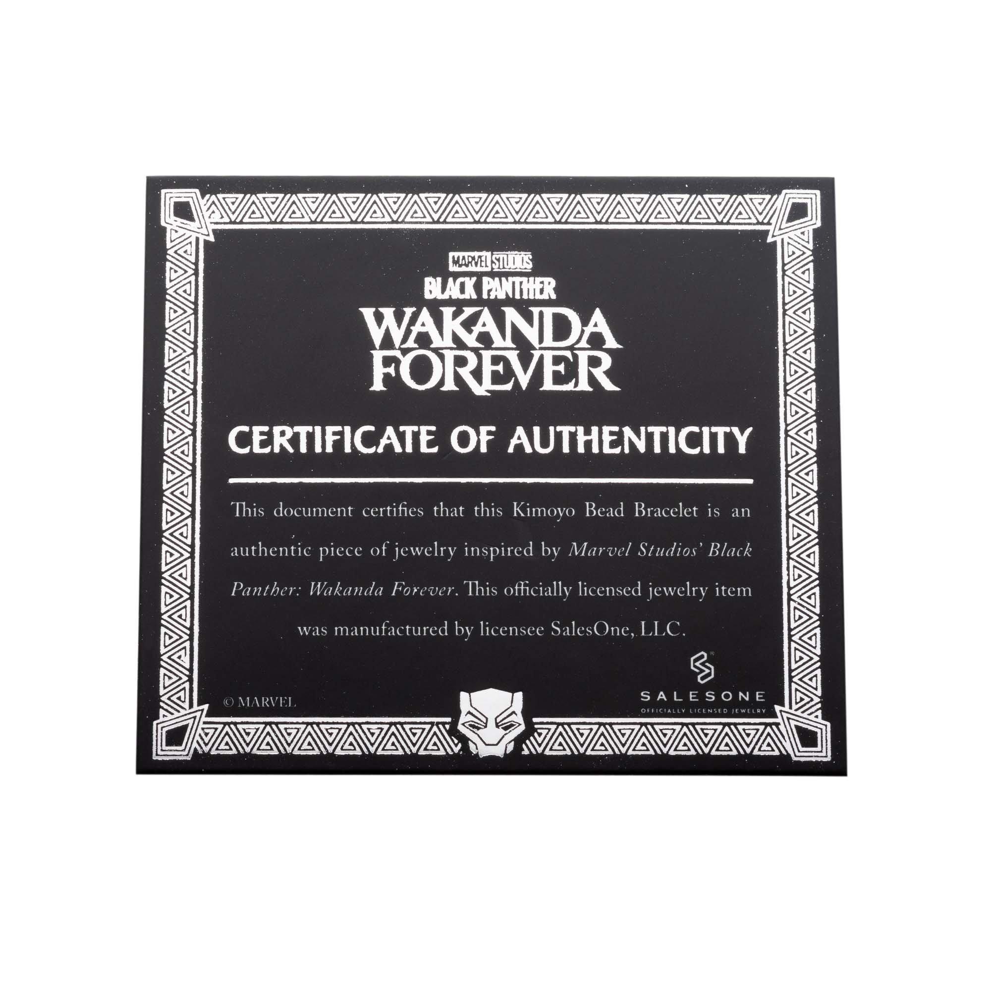 SalesOne Marvel Black Panther: Wakanda Forever Black Kimoyo Beads ...