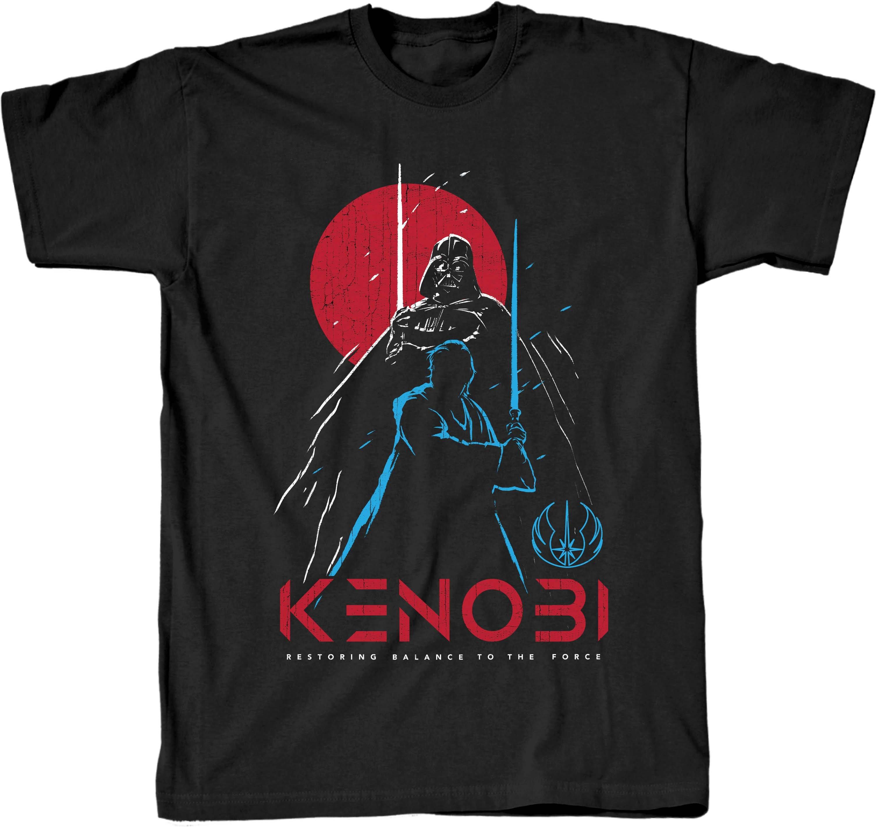 Geeknet Star Wars Kenobi Restoring Balance T-Shirt GameStop Exclusive ...