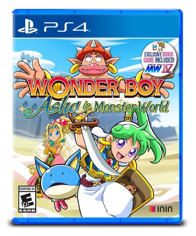 Wonder Boy: Asha in Monster World - PlayStation 4 | PlayStation 4 ...