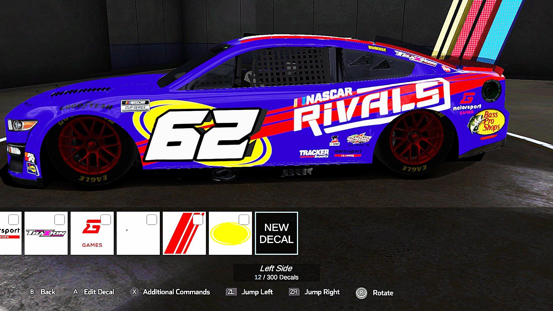 Nascar The Game 2022 Custom Paint Schemes