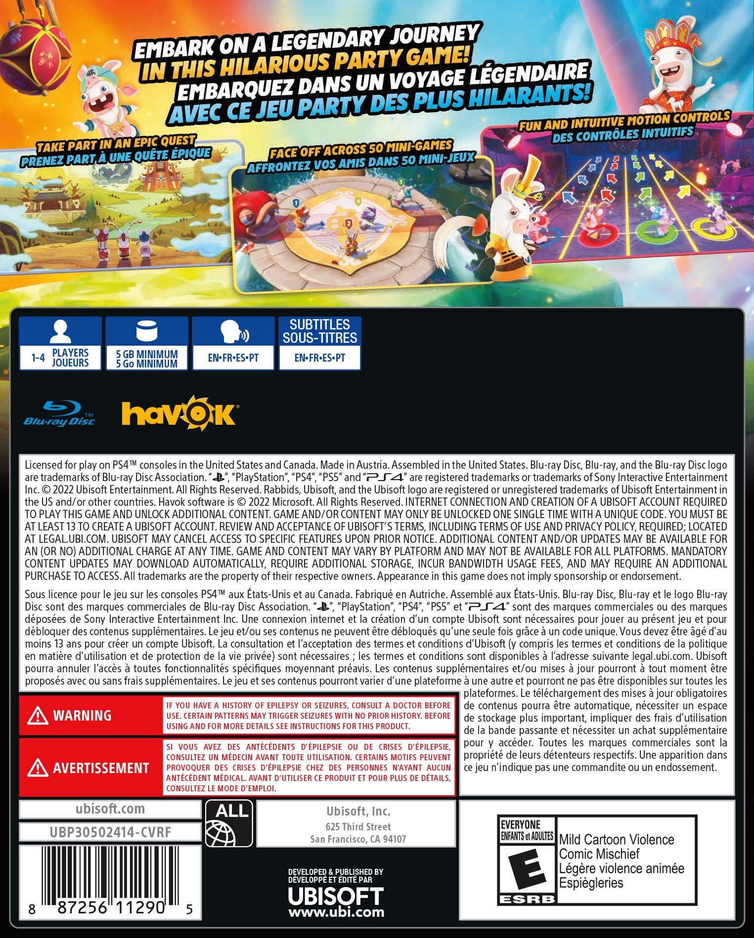 Trade In Rabbids Party of Legends - PlayStation 4 | GameStop