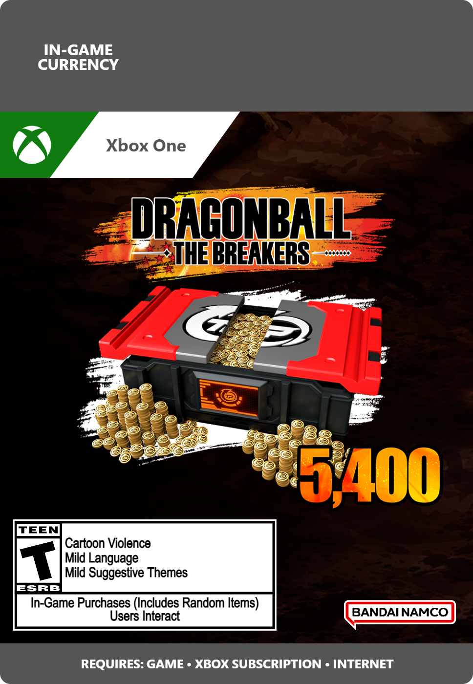 DRAGON BALL: THE BREAKERS - TP Token 5400 | GameStop