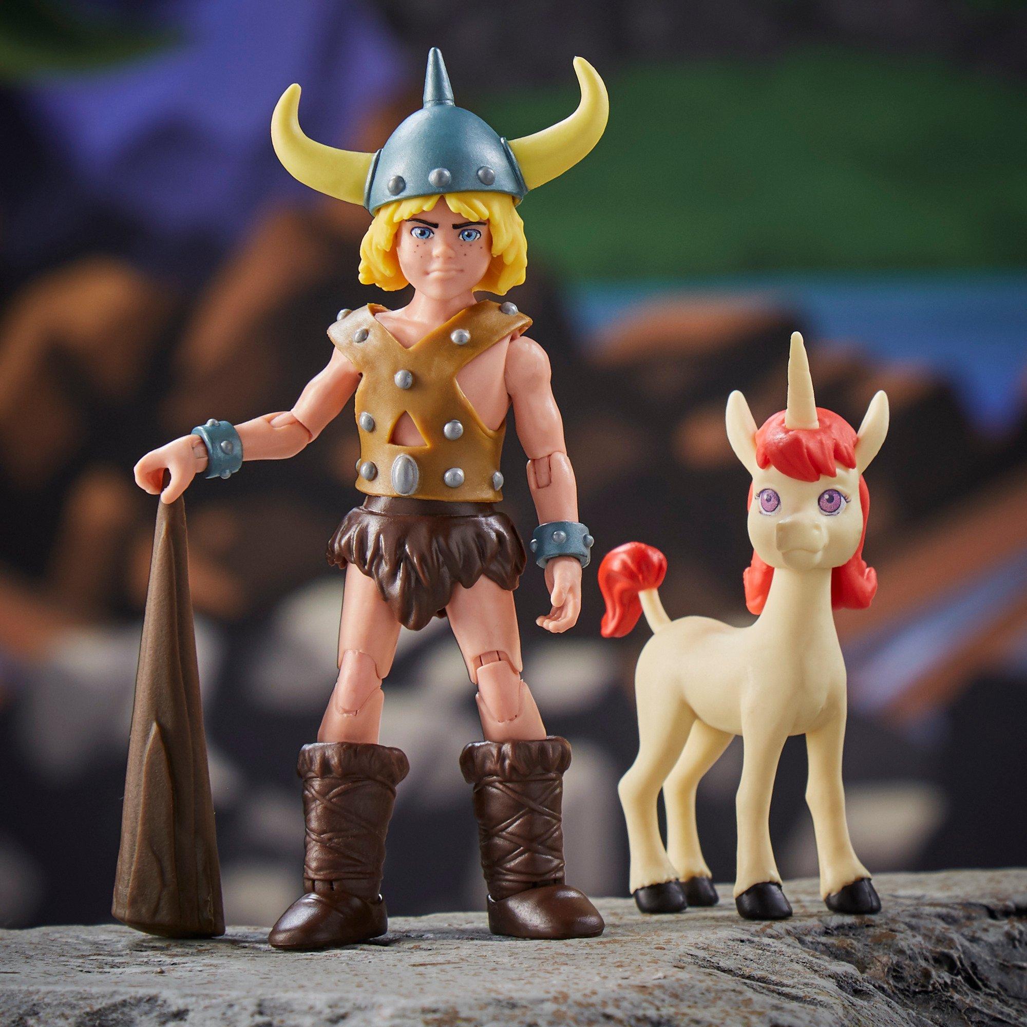 Dungeons And Dragons Cartoon Classics Bobby And Uni Action Figure Set 2 Pack