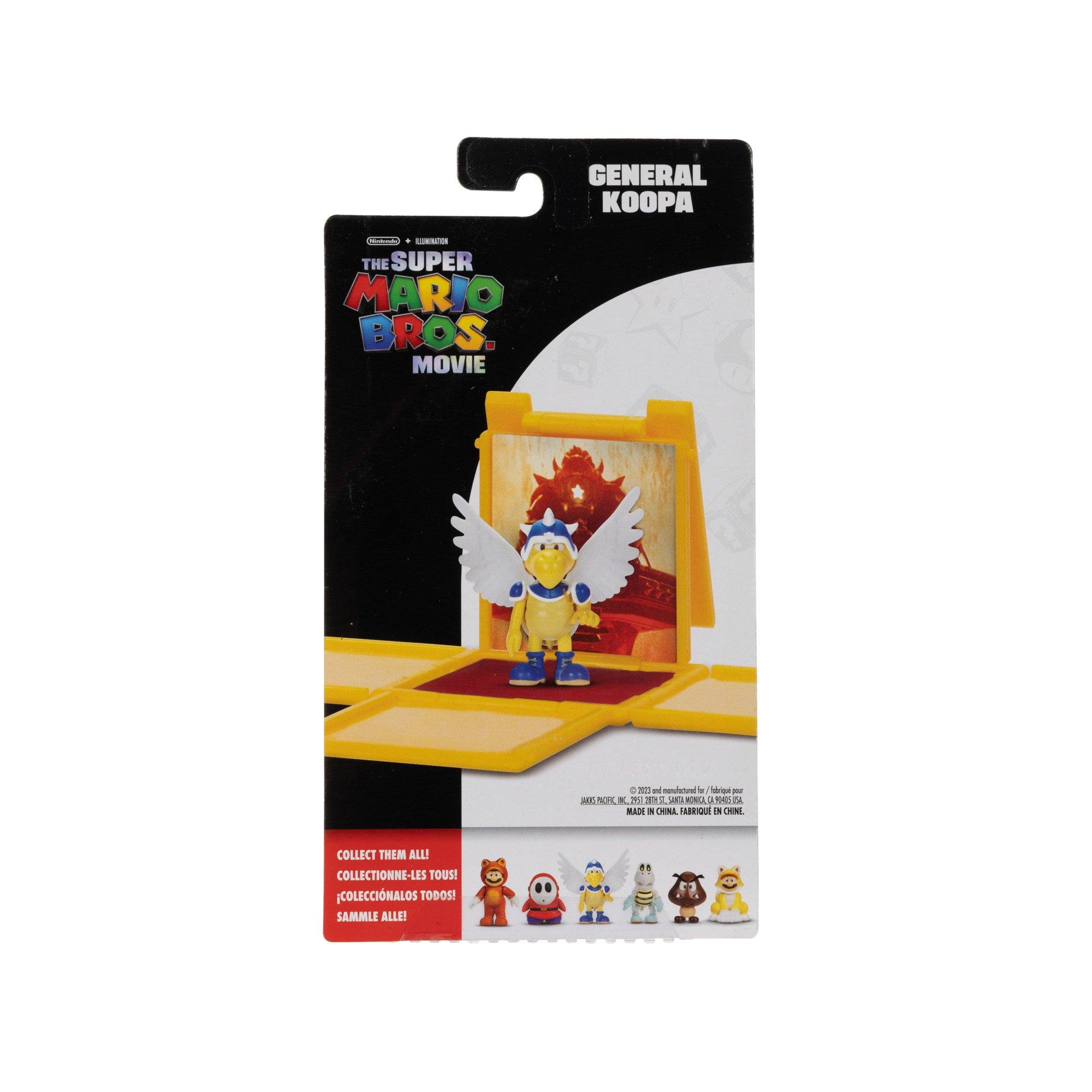 Jakks Pacific The Super Mario Bros. Movie General Koopa 1.25-in Mini ...