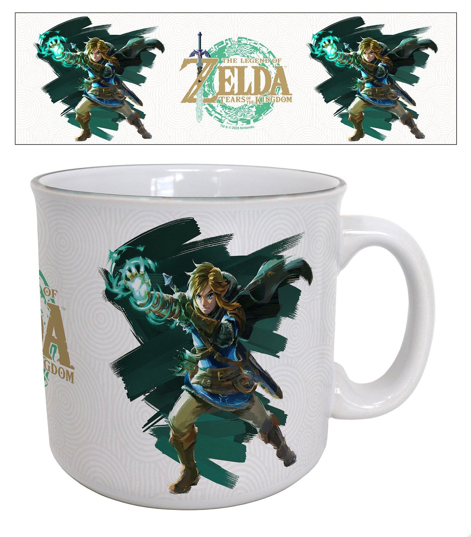 The Legend of Zelda: Tears of the Kingdom Link Ultra Hand 20oz Mug | GameStop