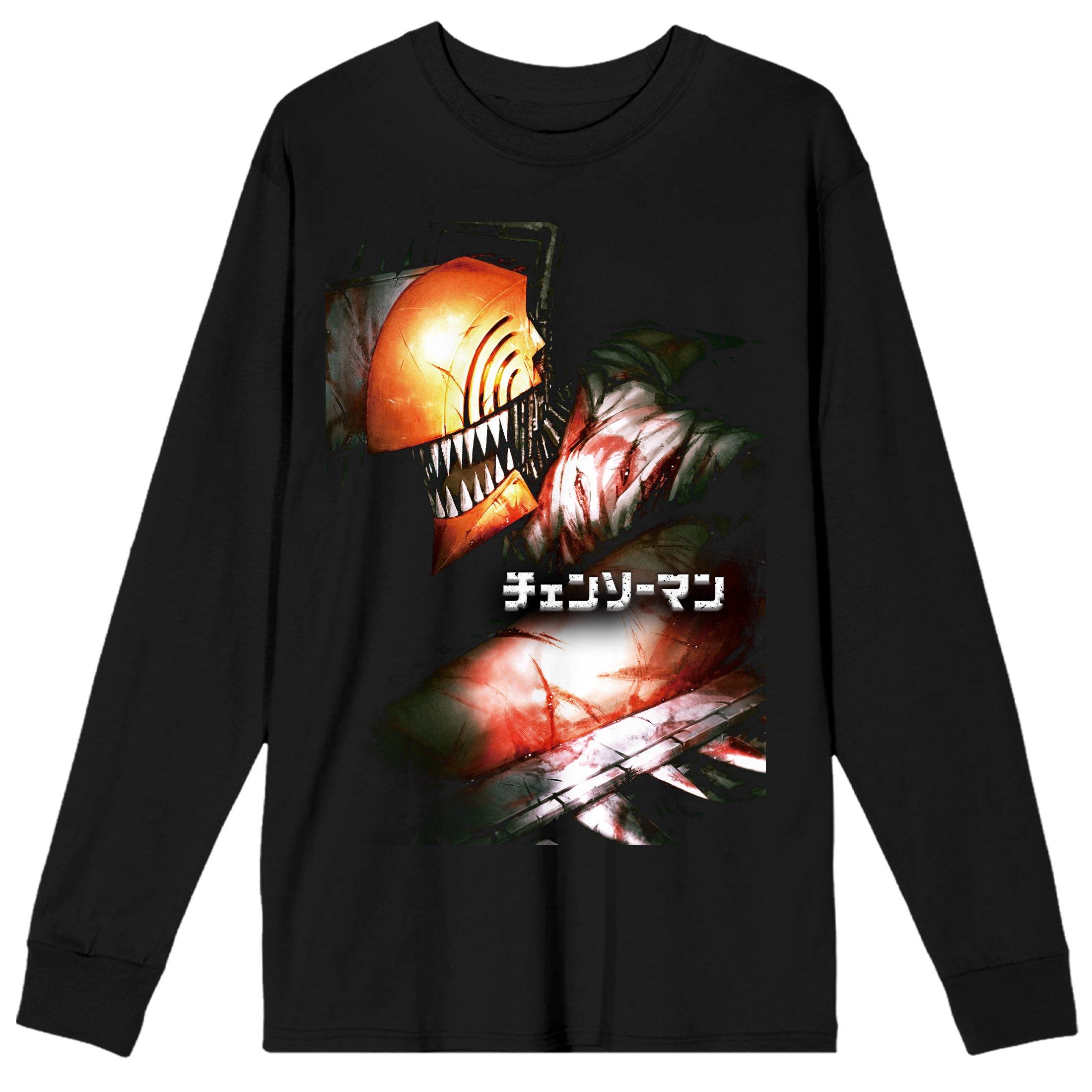 Boxlunch Chainsaw Man Denji Katakana T-Shirt - BoxLunch Exclusive ...