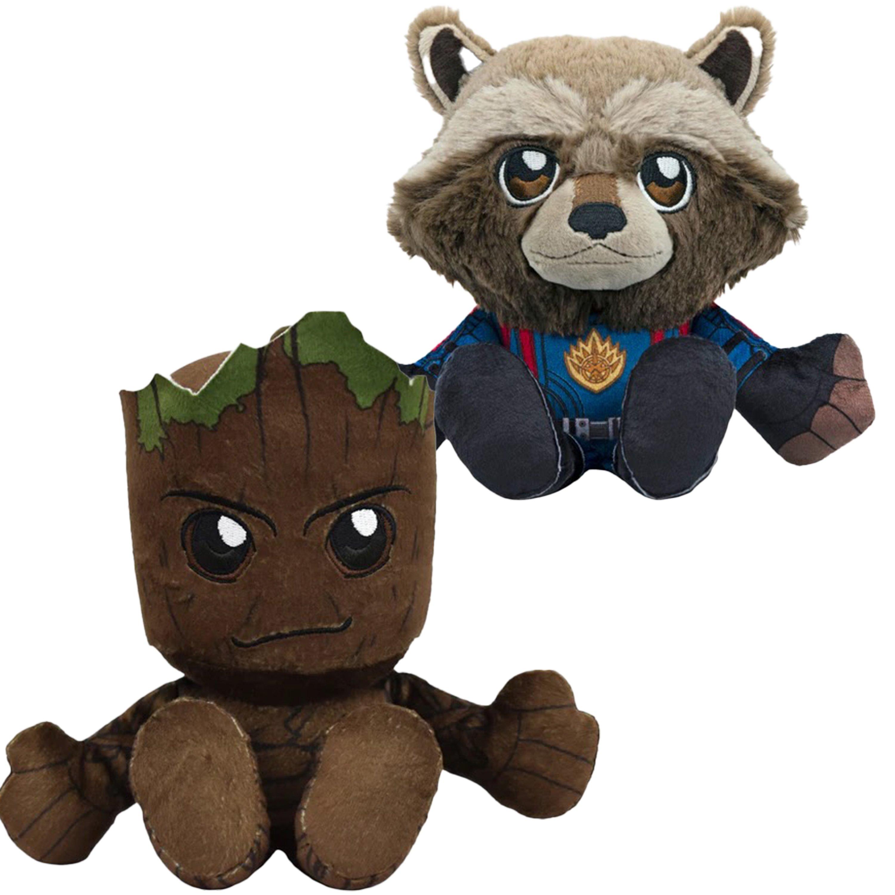 Rocket Raccoon And Groot Chibi