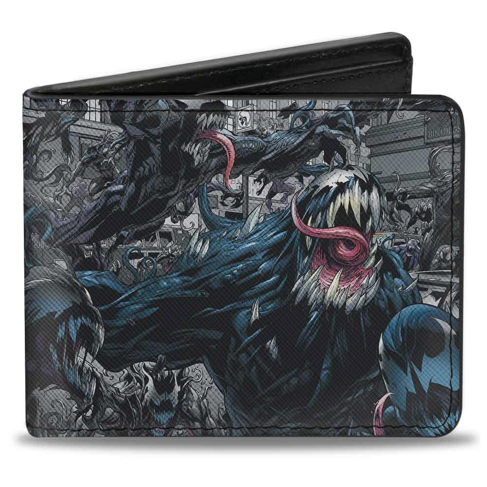 Buckle-Down Marvel Comics Venom Polyurethane Bifold Wallet | Hamilton Place