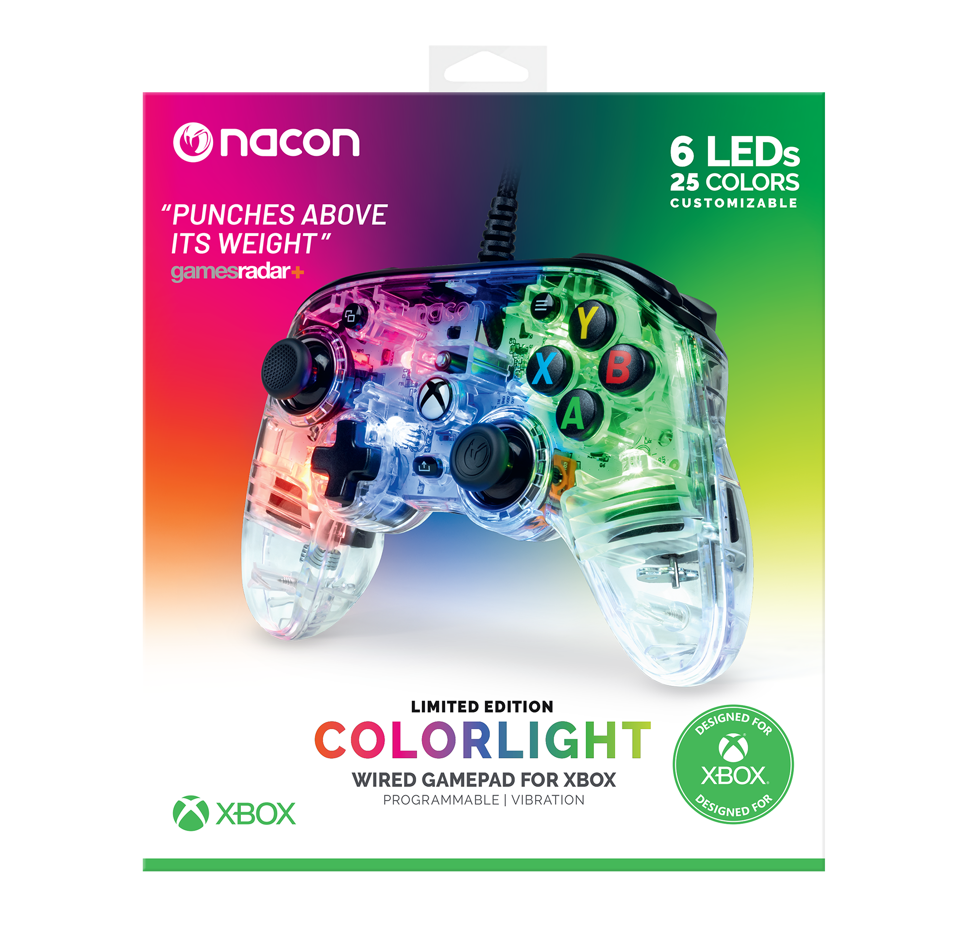 Trade In Nacon Limited Edition Colorlight Wired Controller for Xbox ...