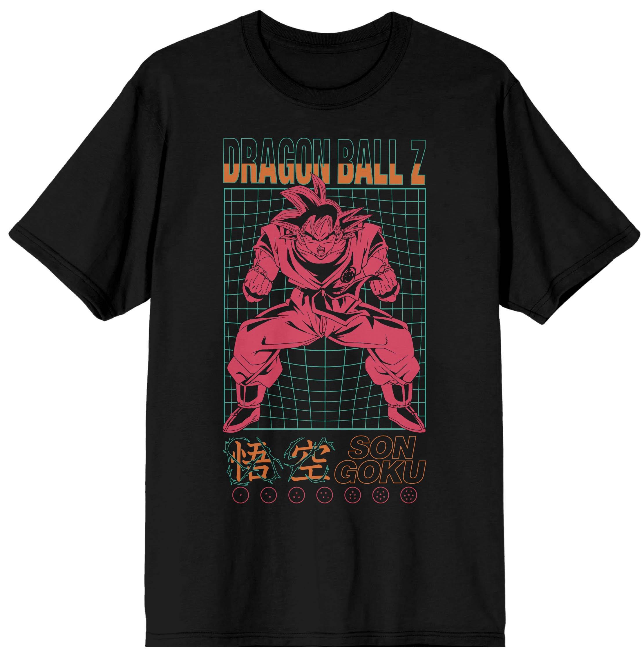Hot Topic Dragon Ball Z Son Goku Grid T-Shirt | Hamilton Place