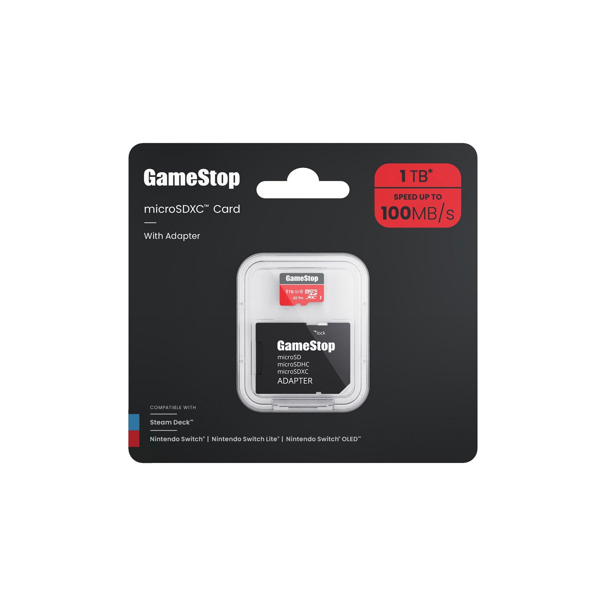 GameStop 1TB U3 MicroSD Card with Adapter Connecticut Post Mall