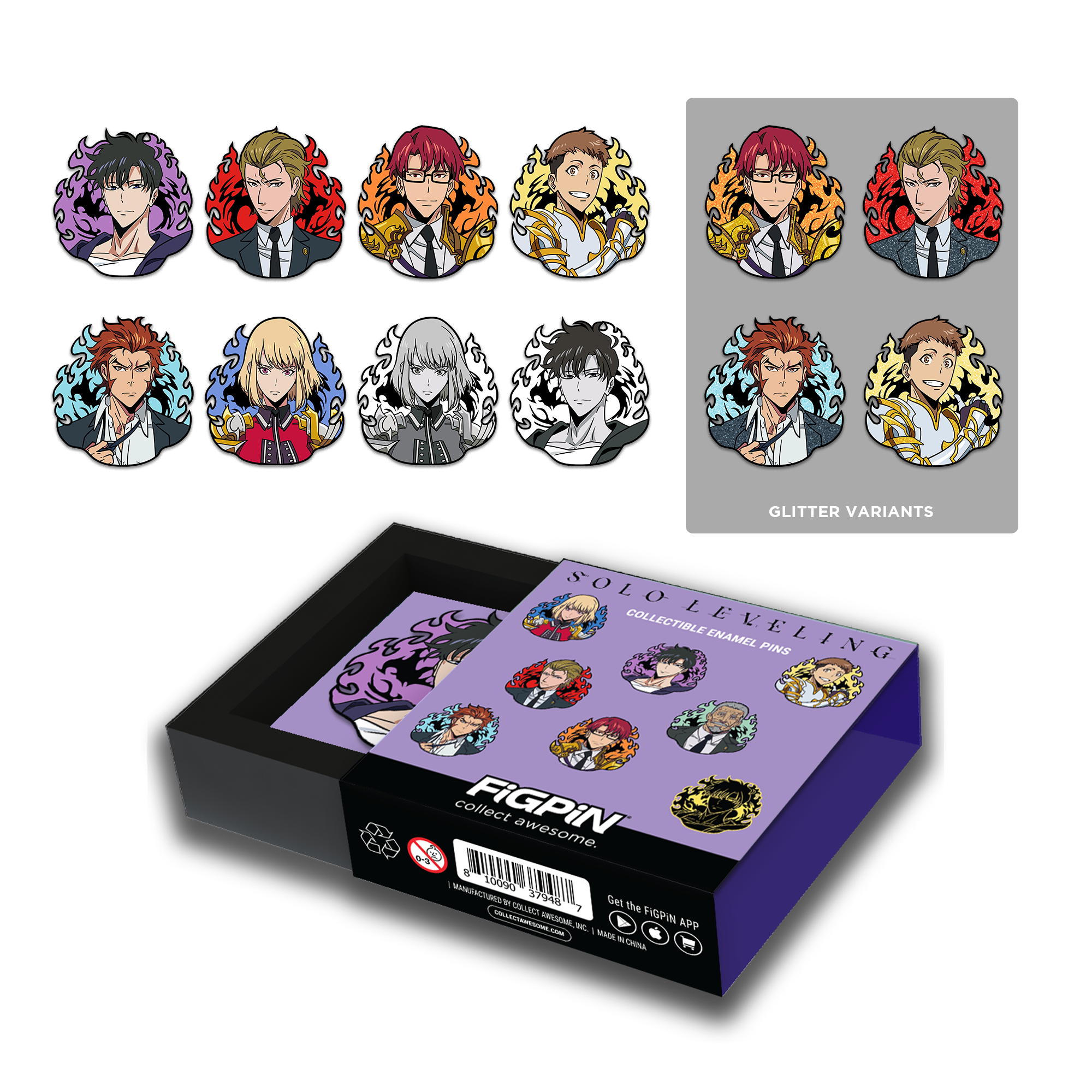 FiGPiN Solo Leveling Mystery Mini Collectible Enamel Pin Series 1 ...