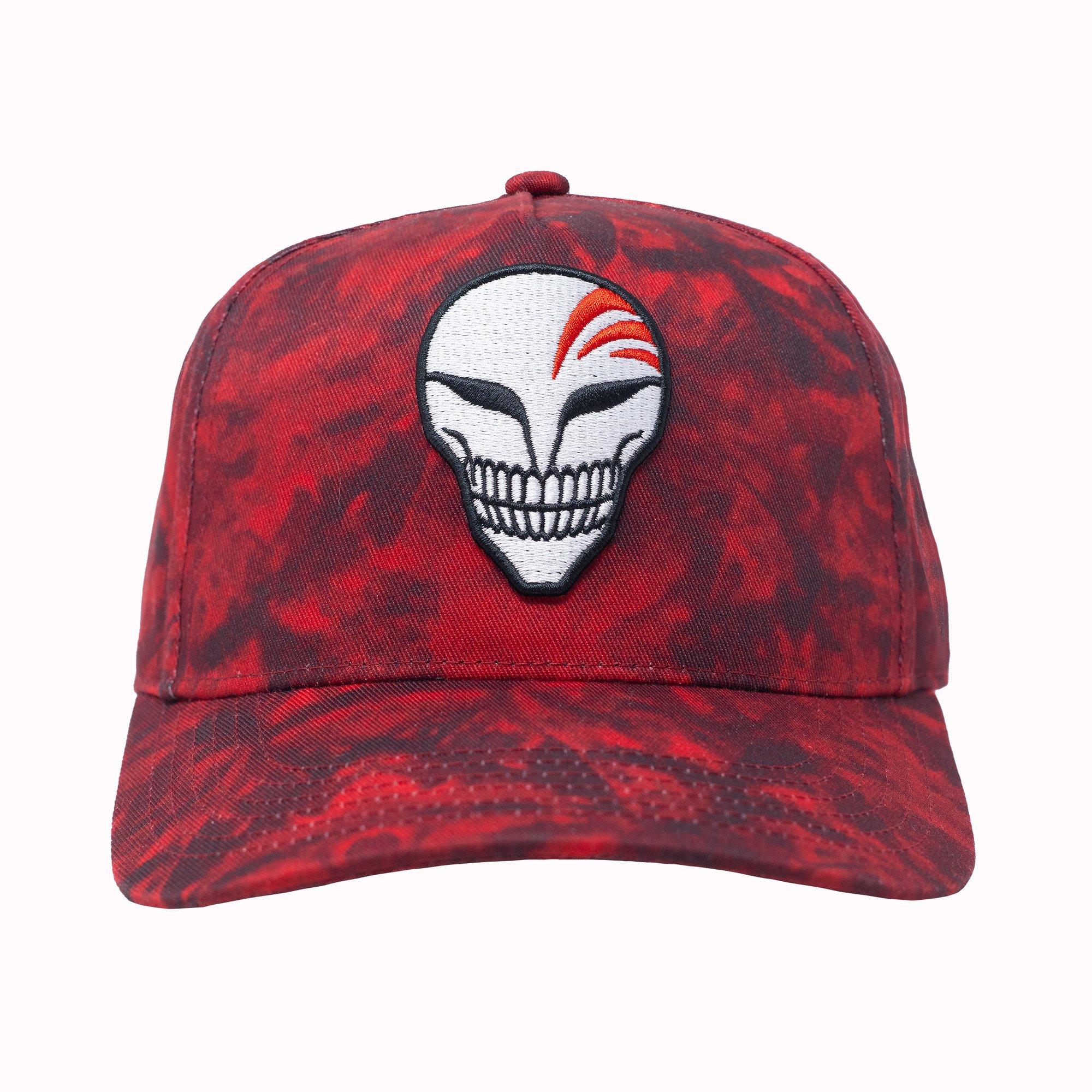 Bleach - Embroidered Hollow Mask Baseball Hat | GameStop Bleach - Embroidered Hollow Mask Baseball Hat | GameStop