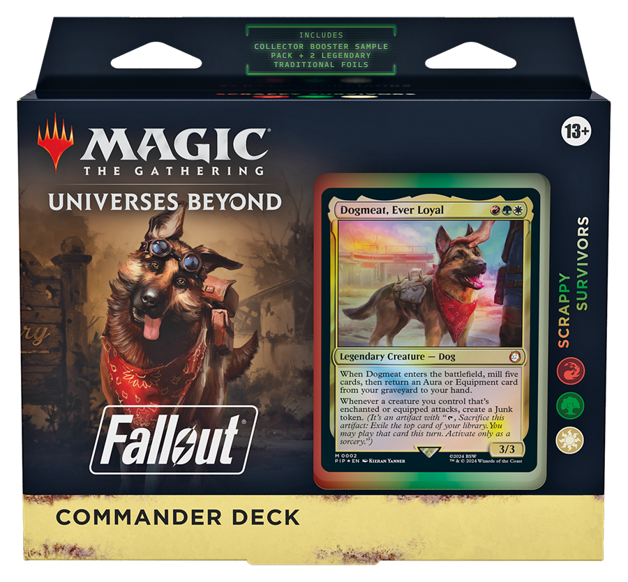 Wizards of the Coast Magic the Gathering: Fallout Commander Deck ...