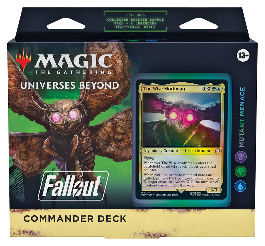 Wizards of the Coast Magic the Gathering: Fallout Commander Deck ...