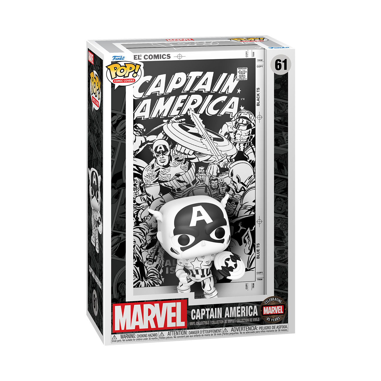 Groot Captain America Marvel Plush 7 Inch Funko Pop! Plush: Groot As ...