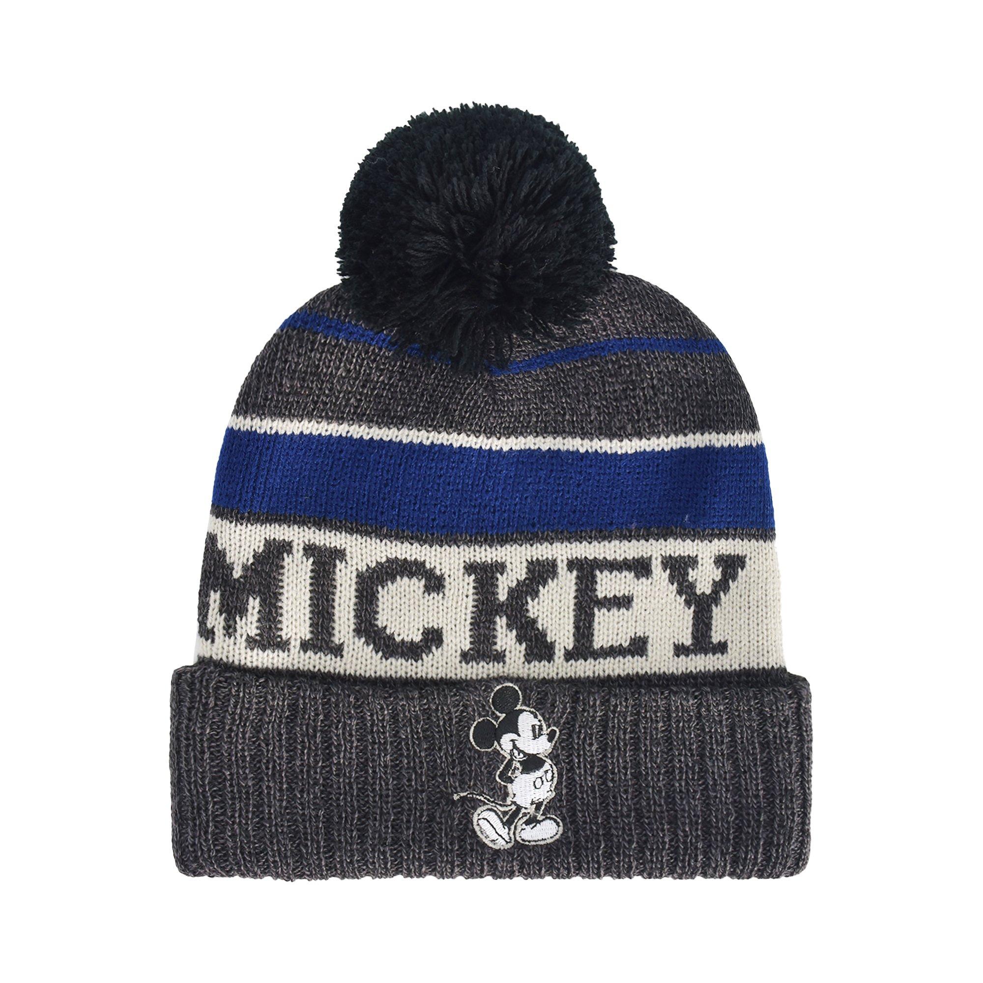 Concept One Mickey Mouse Stripped Cuff Beanie | Hamilton Place