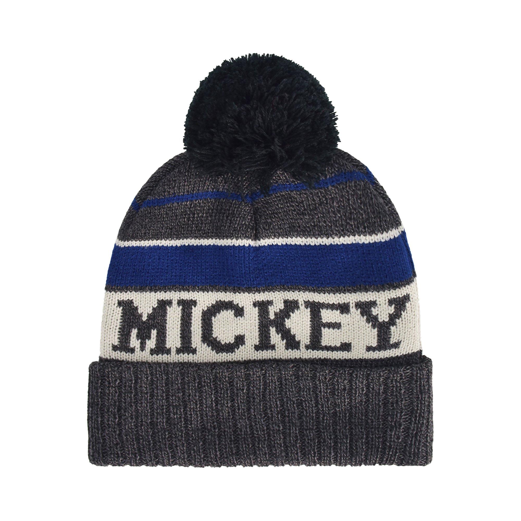 Concept One Mickey Mouse Stripped Cuff Beanie | Hamilton Place