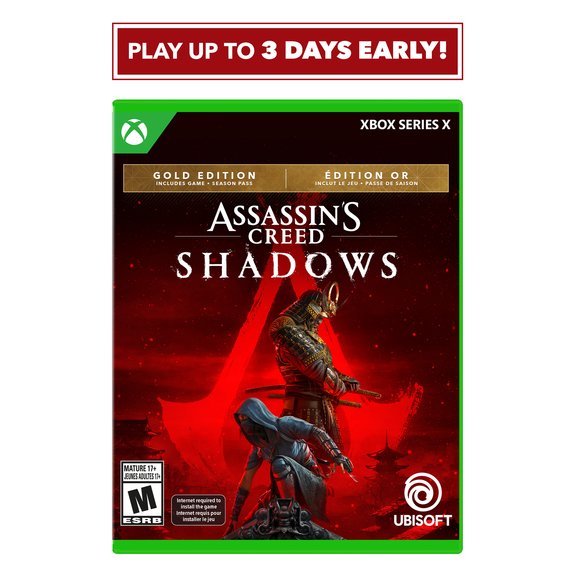 Ubisoft Assassin's Creed Shadows Gold | Hamilton Place