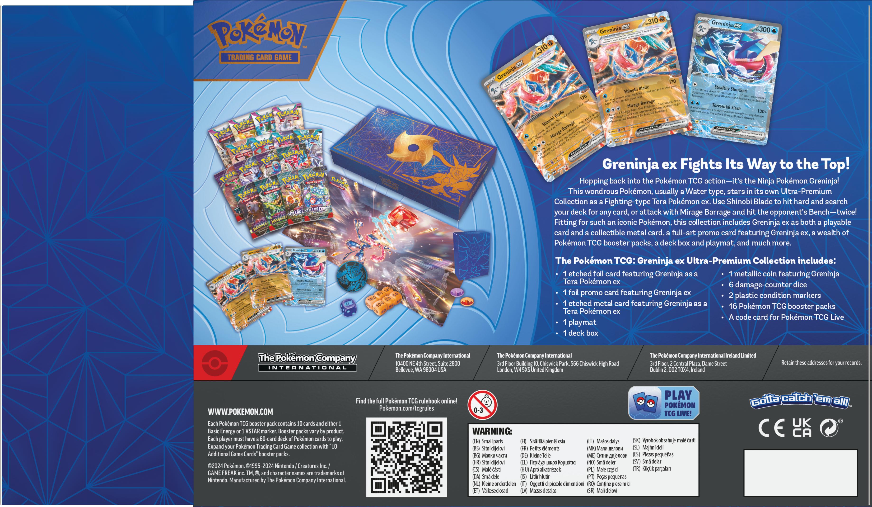 Greninja ex Ultra-Premium Collection Revealed! - PokemonCard