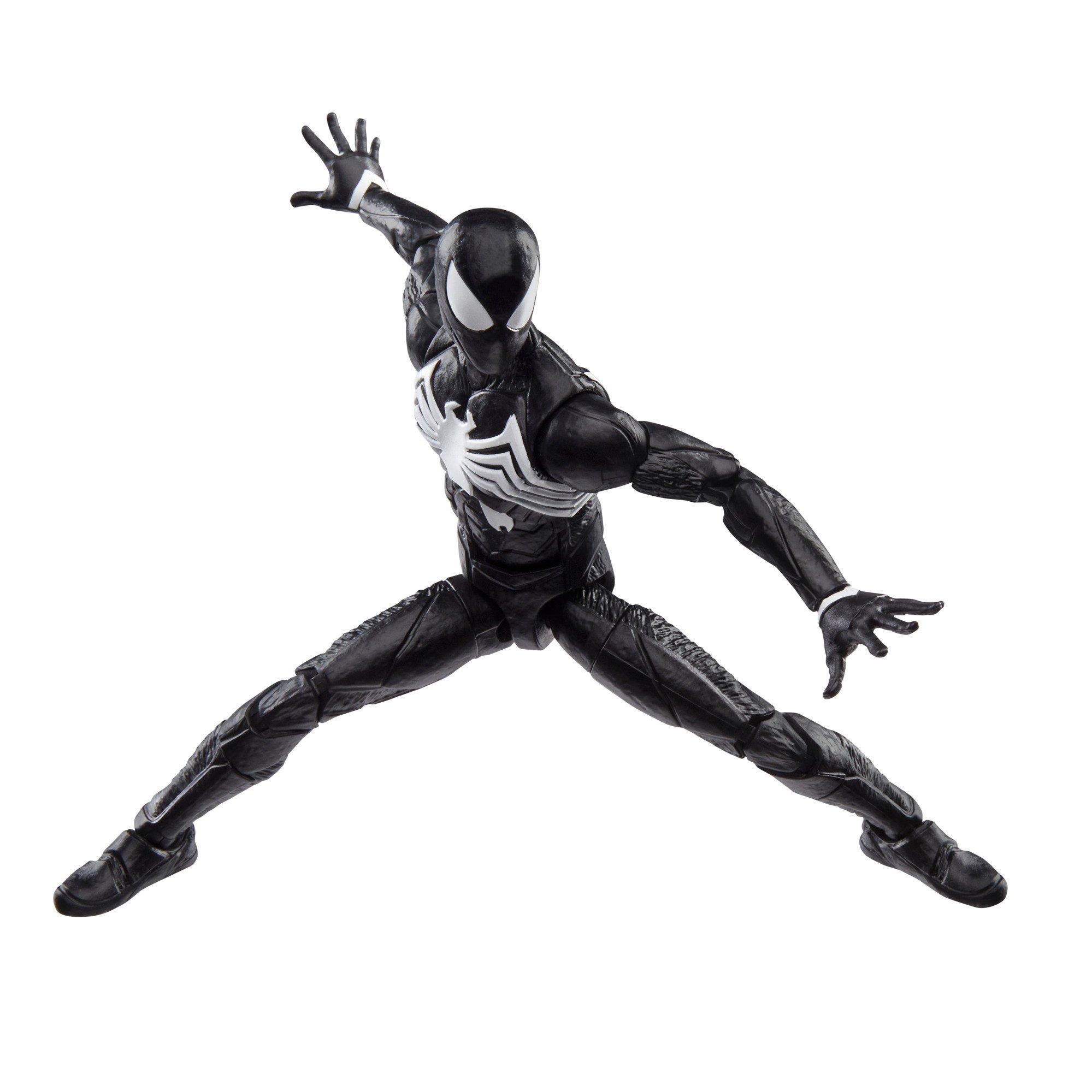Black Spiderman Action Figure Spider Man (Black & Gold Suit)