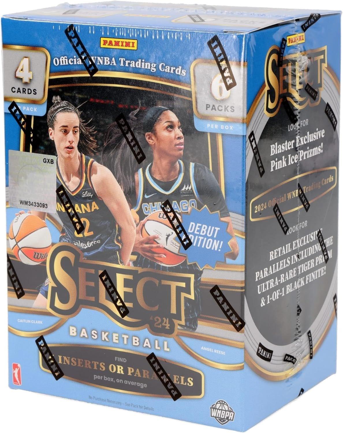 Basketball Cards 2024 Panini WNBA Select Blaster Box 2024 Select ...