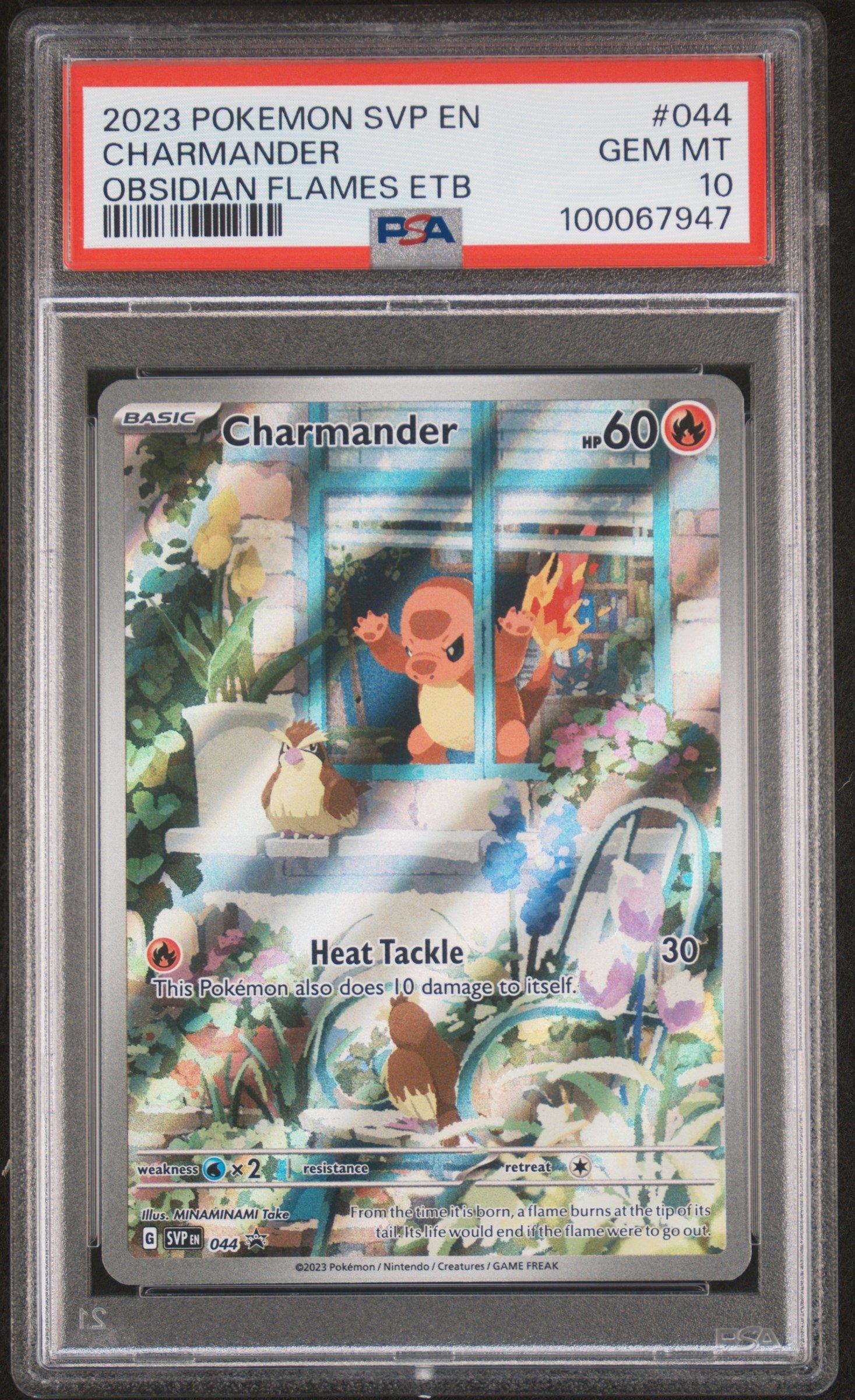 2023 Pokemon Svp En-sv Black Star Promo 044 Charmander Obsidian Flames ...