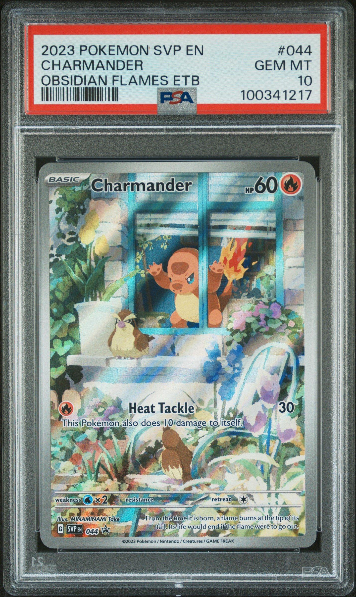 2023 Pokemon Svp En-sv Black Star Promo 044 Charmander Obsidian Flames ...
