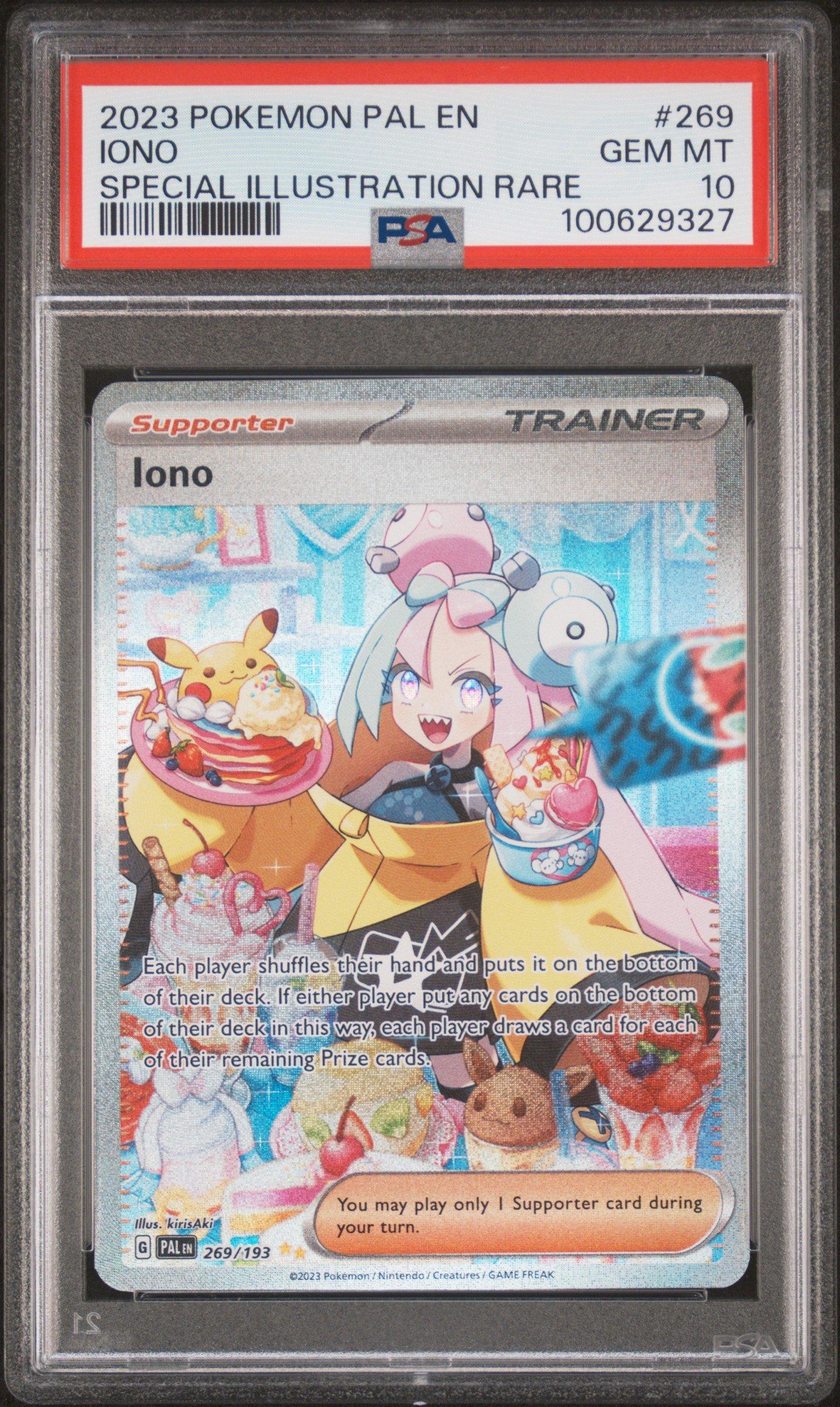 2023 Pokemon Pal En-paldea Evolved 269 Iono Special Illustration Rare ...