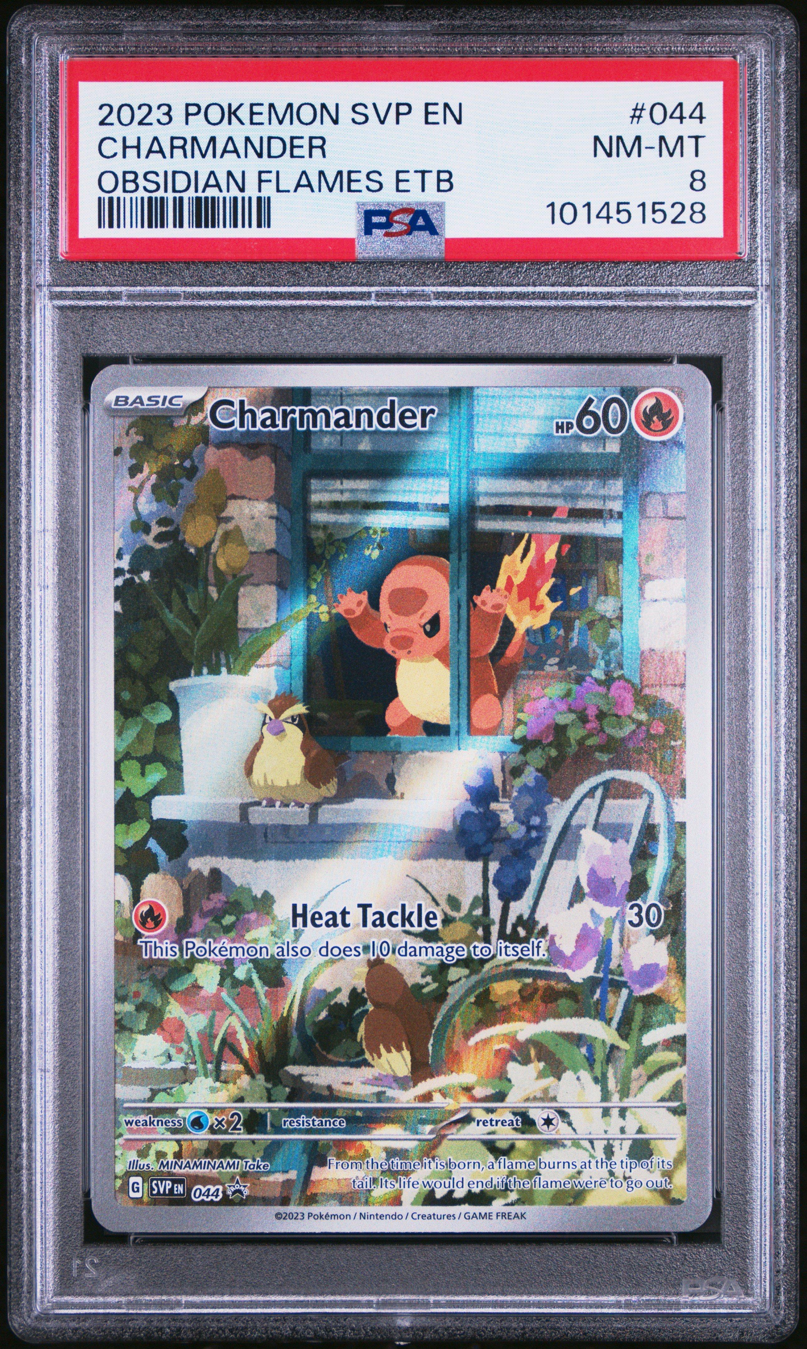 2023 Pokemon Svp En-sv Black Star Promo 044 Charmander Obsidian Flames ...