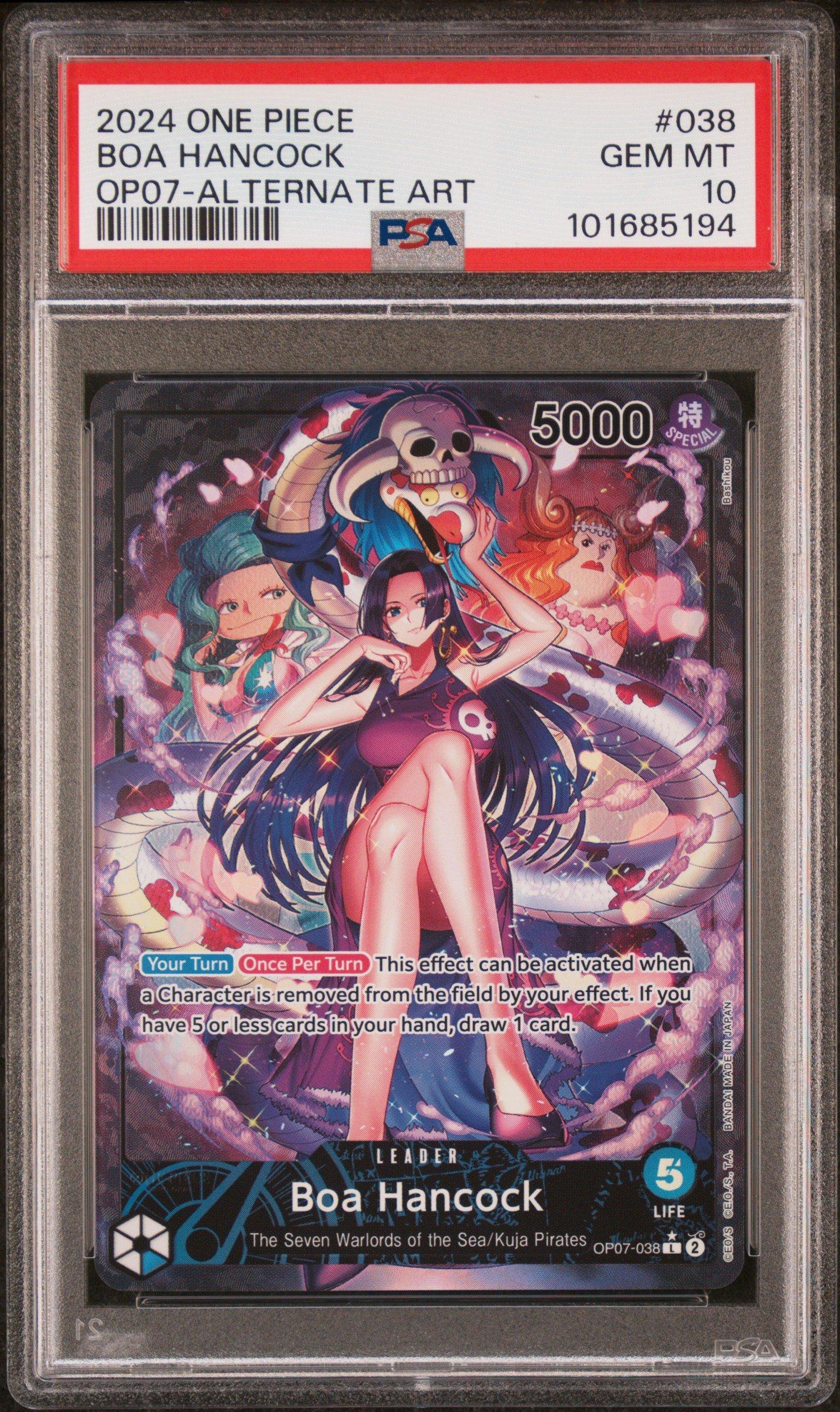 2024 One Piece 500 Years In The Future 038 Boa Hancock Alternate Art ...