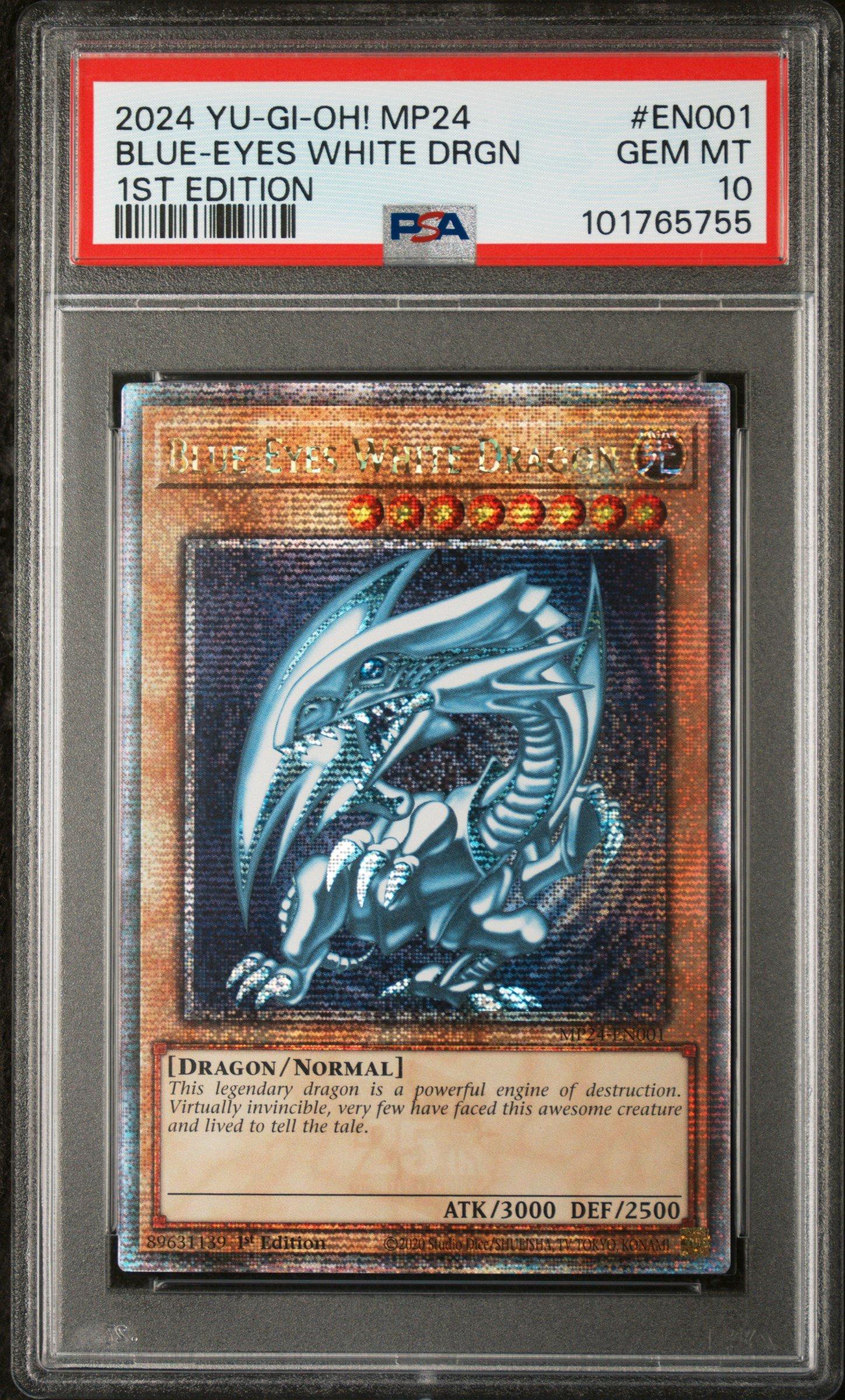2024 Yu-gi-oh! Mp24-25th Anniversary Tin: Dueling Mirrors En001 Blue ...