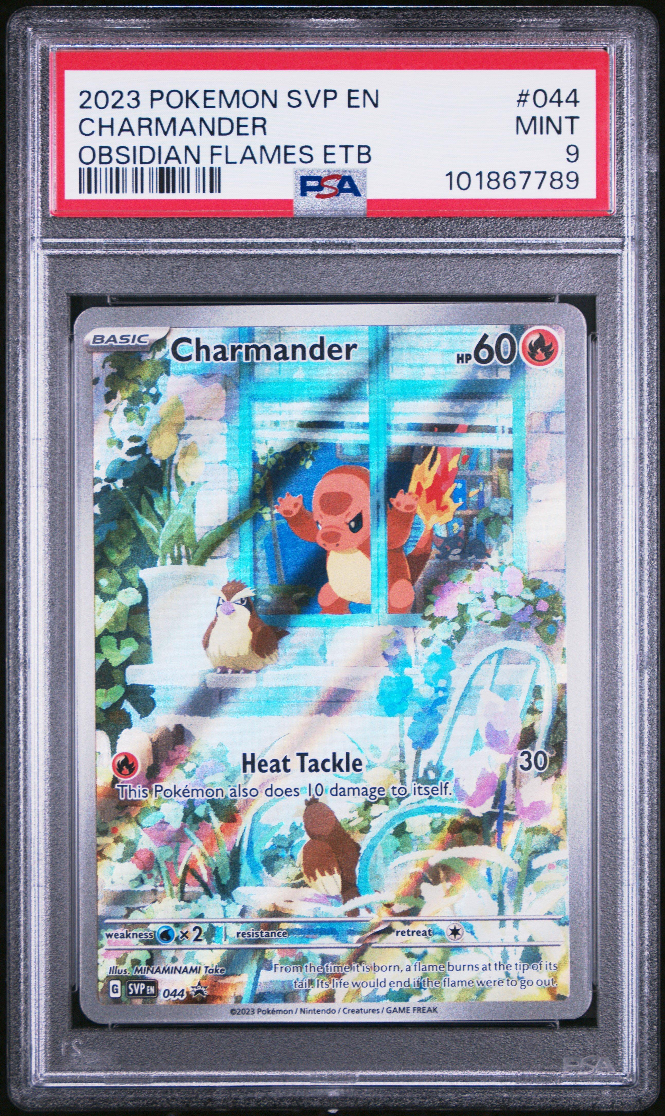 2023 Pokemon Svp En-sv Black Star Promo 044 Charmander Obsidian Flames ...