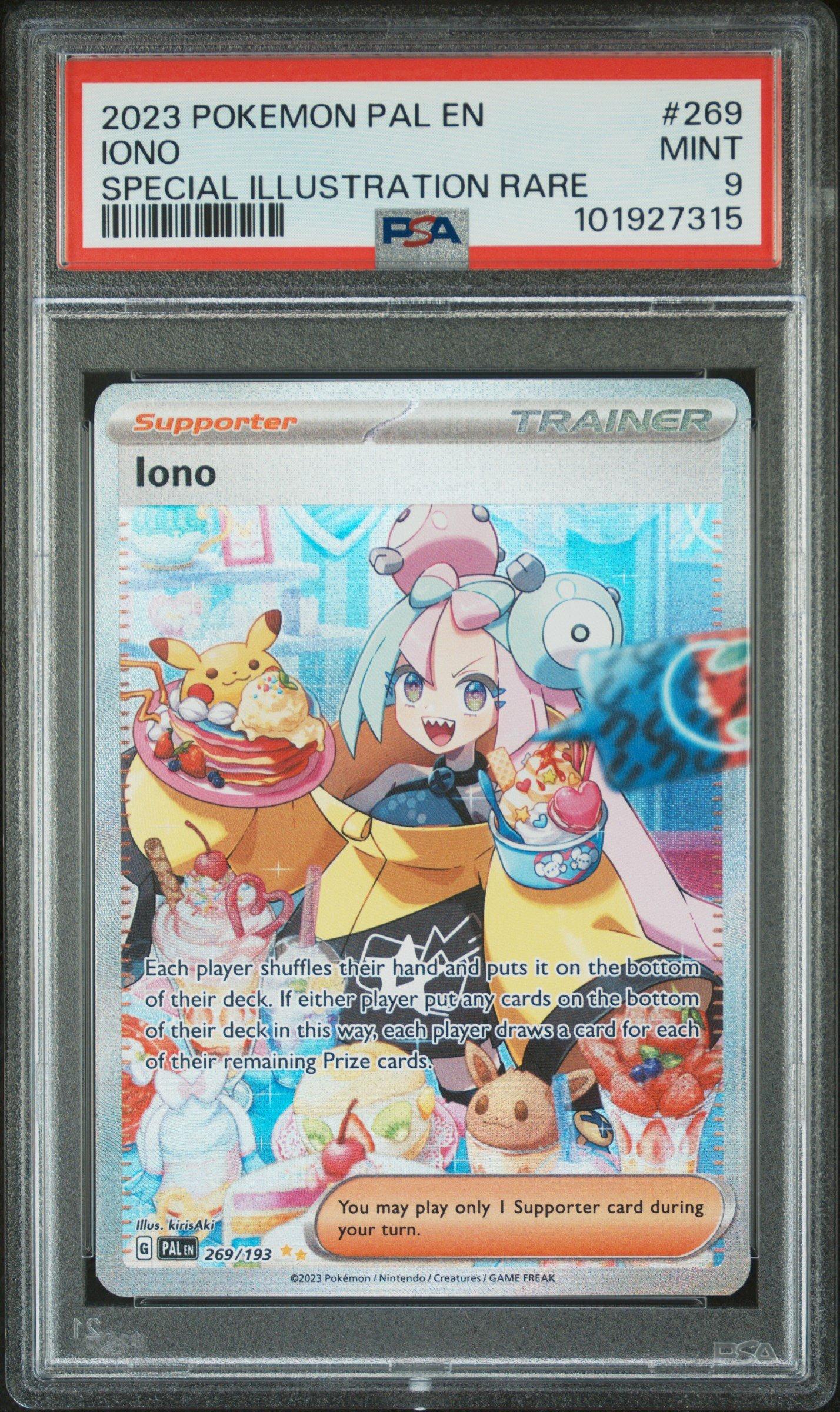2023 Pokemon Pal En-paldea Evolved 269 Iono Special Illustration Rare ...