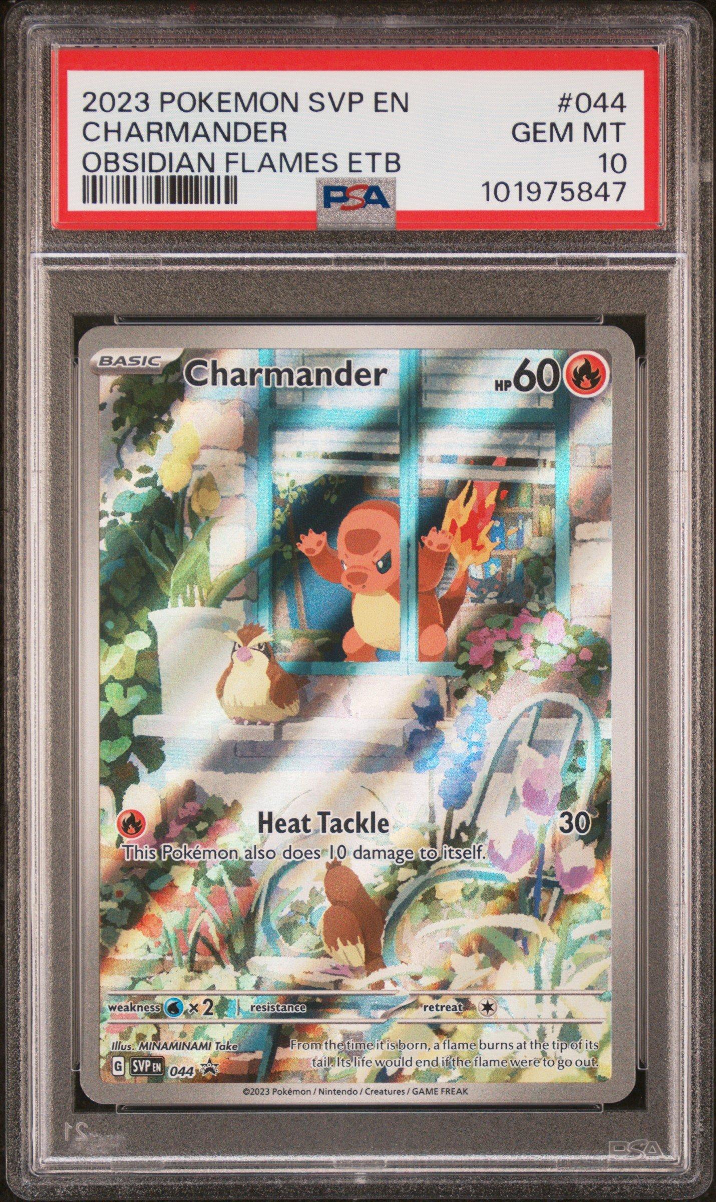 2023 Pokemon Svp En-sv Black Star Promo 044 Charmander Obsidian Flames ...