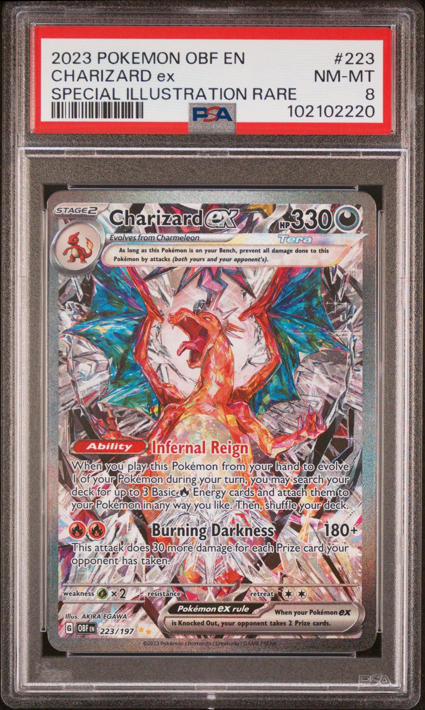 2023 Pokemon Obf En-obsidian Flames 223 Charizard Ex Special ...