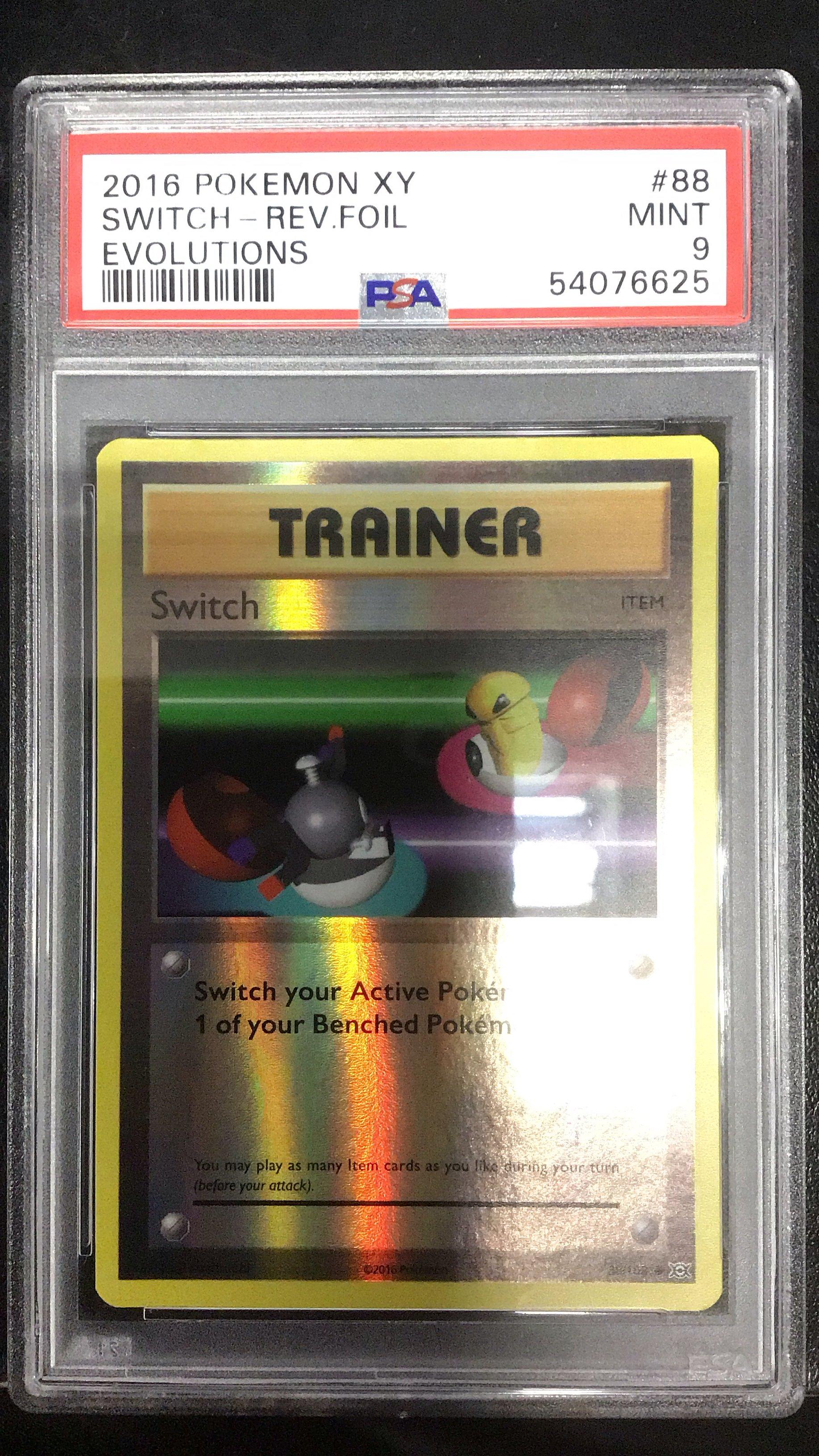 2016 Pokemon Xy Evolutions 88 Switch-reverse Foil PSA 9 | GameStop